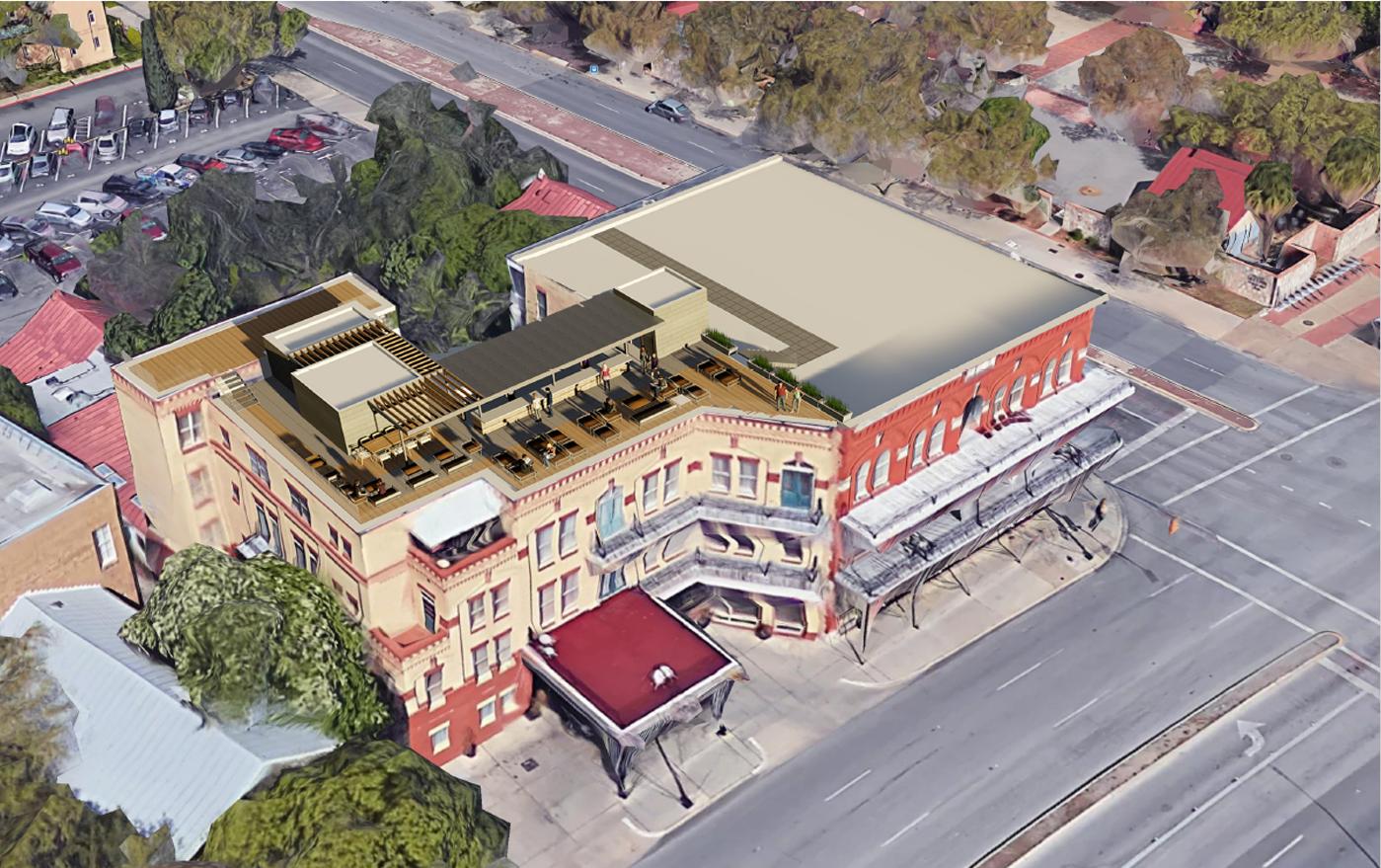 Fairmount Hotel planning rooftop bar