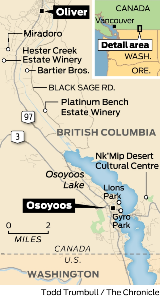 One Day, One Place: Oliver Osoyoos Wine Country, B.C.