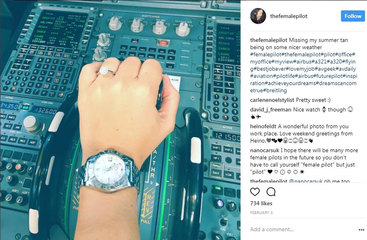 Female pilots take to Instagram to inspire other women to fly