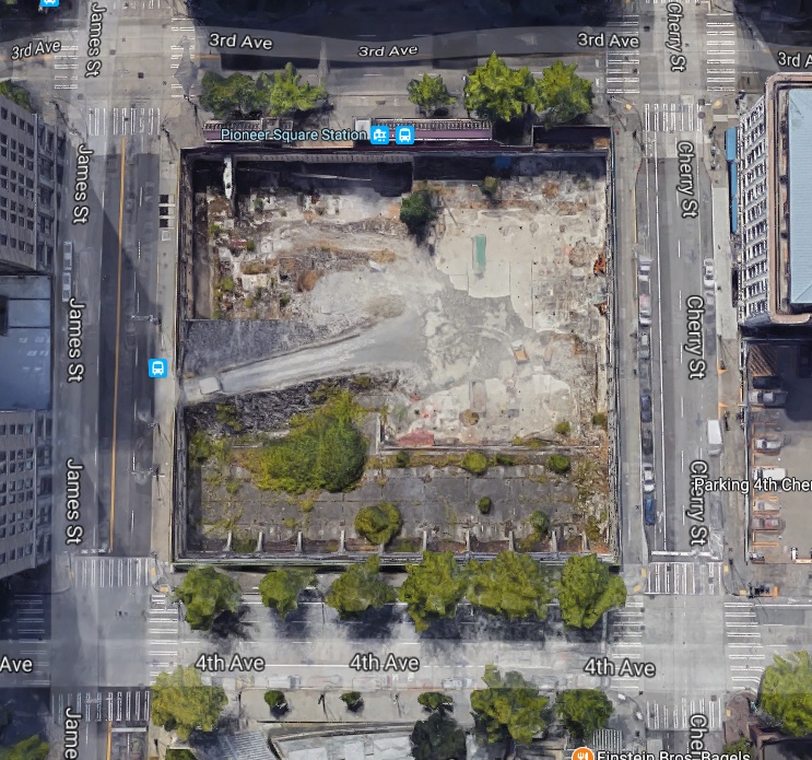 Seattle's hole-in-the-ground block to finally be developed