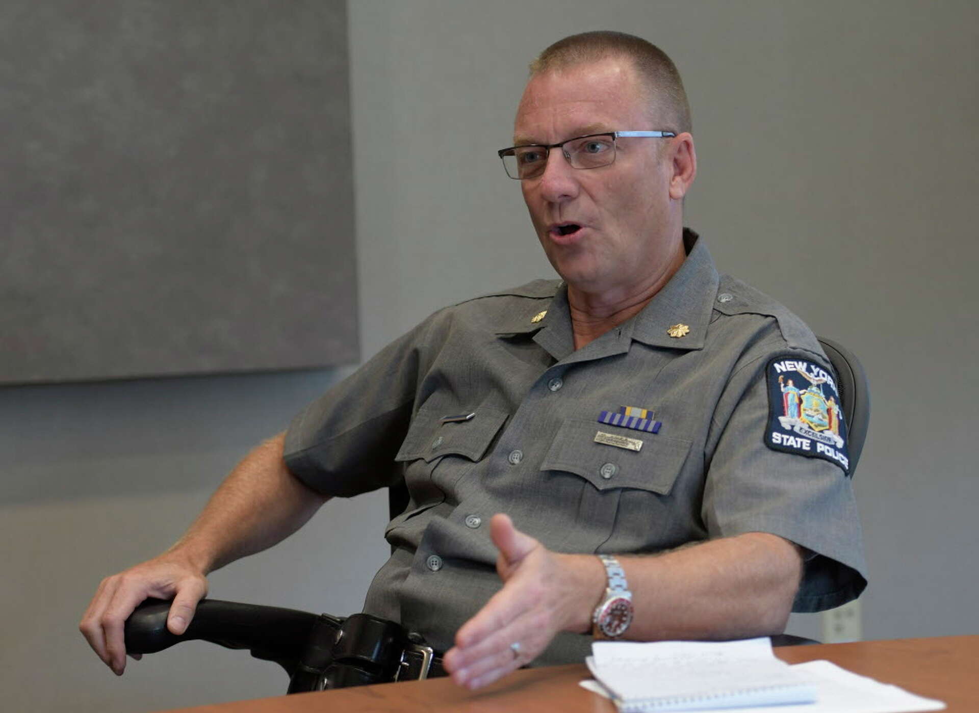 New State Police Troop G commander discusses goals