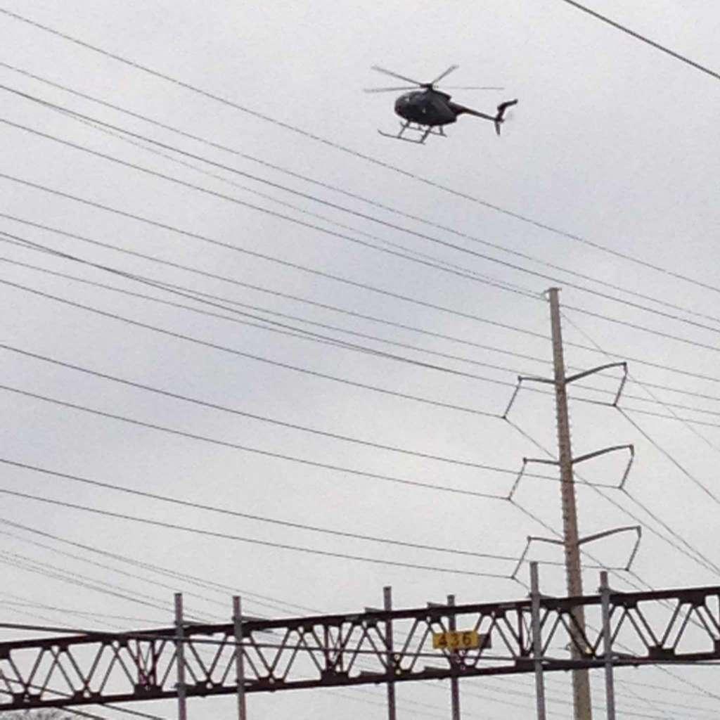 Heads up: Helicopter inspecting Eversource power lines
