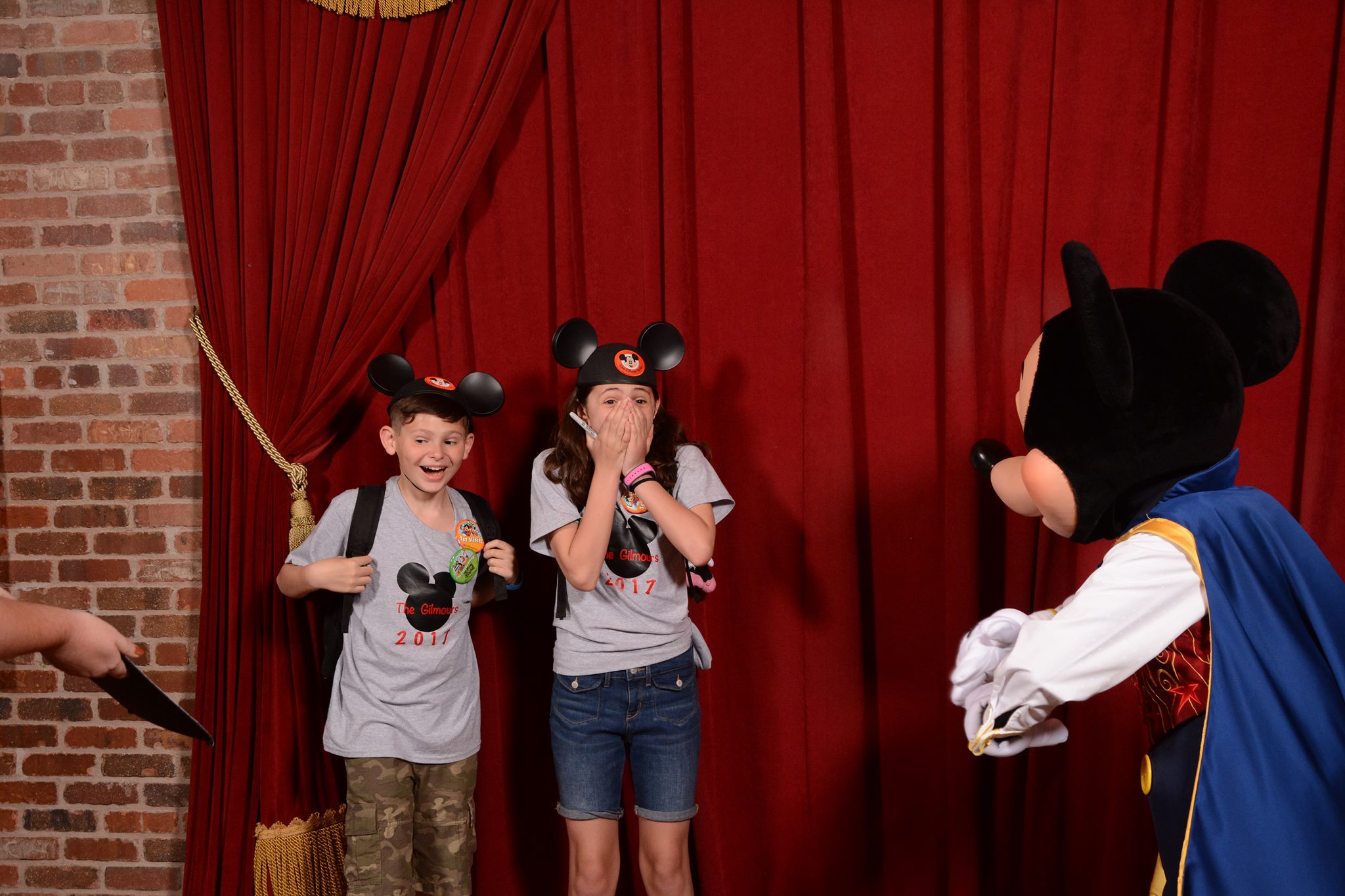 Mickey Mouse surprises foster kids, lets them know they're being adopted