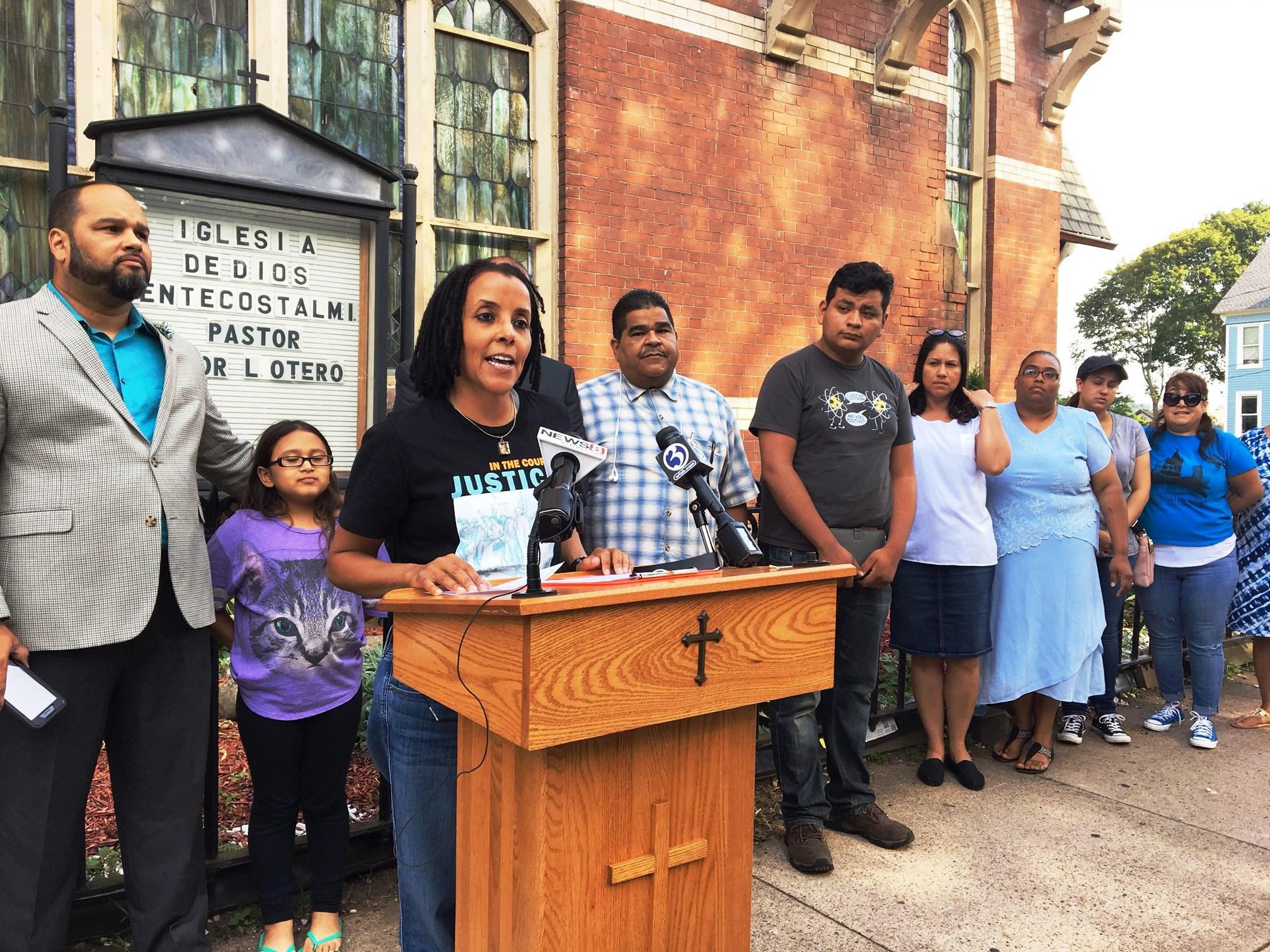 Norwalk woman told to leave U.S. takes sanctuary in church