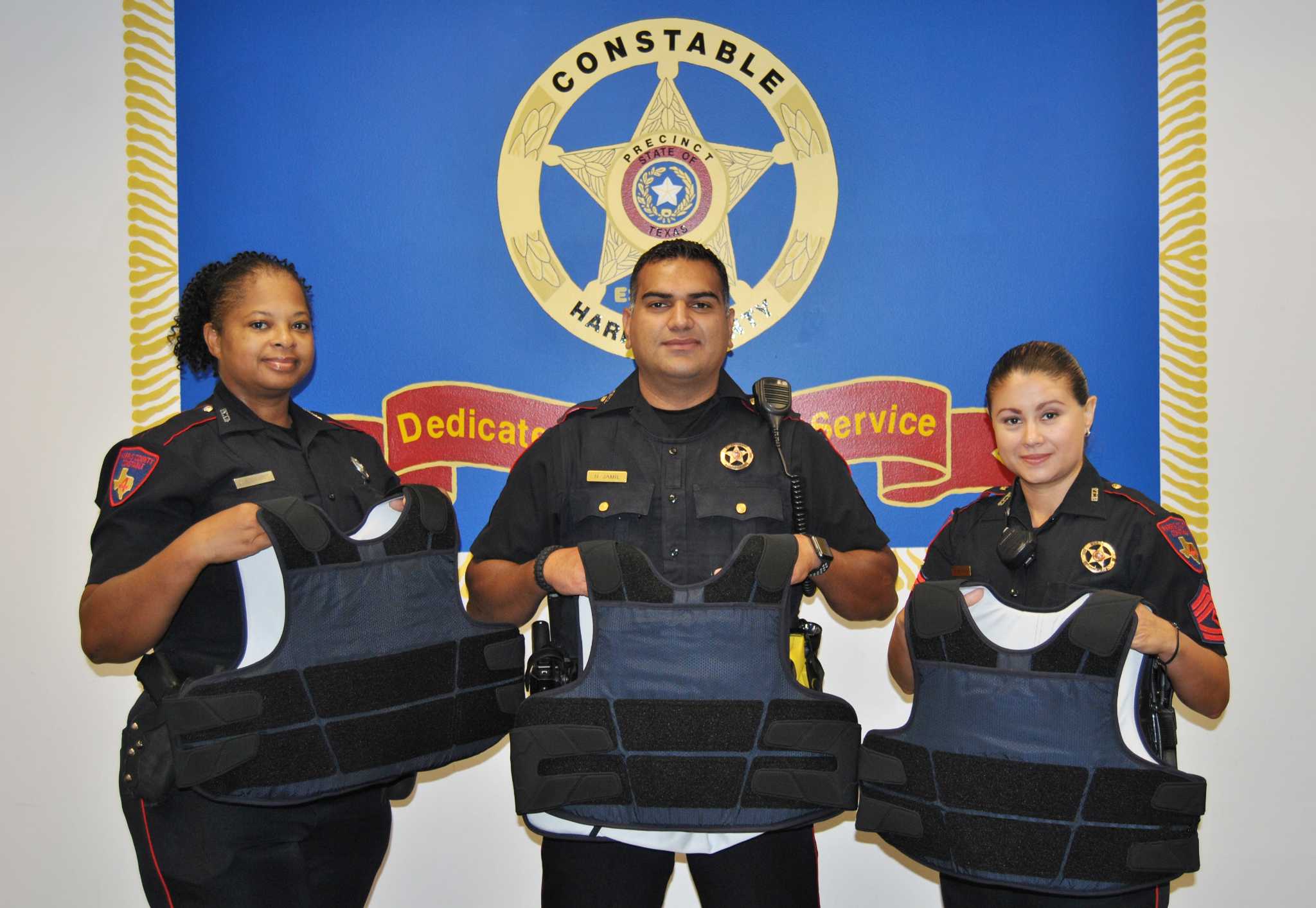 Constable issues 199 ballistic vests to Pct. 4 deputies