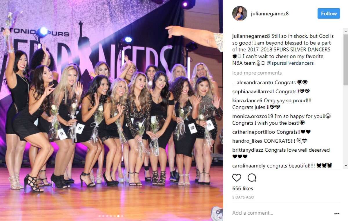 Spurs Silver Dancers' Instagrams show how they celebrated making the squad