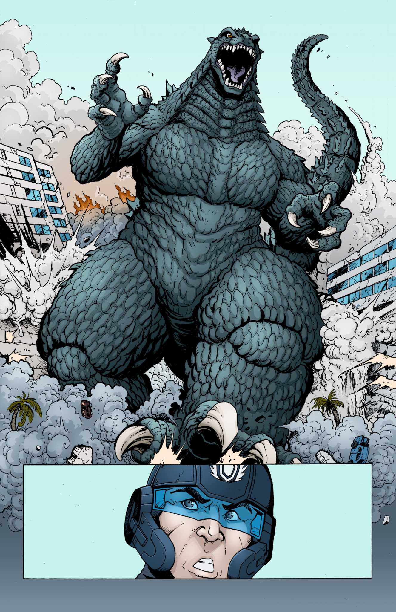 Godzilla Vs Zilla Comic