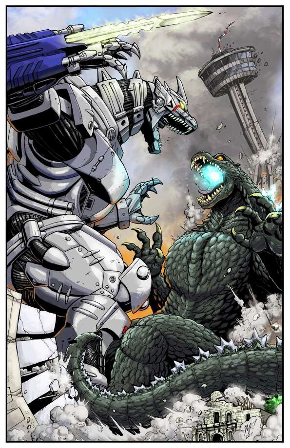 Matt Frank's 'Godzilla: Planet of the Monsters' art is massive - San ...