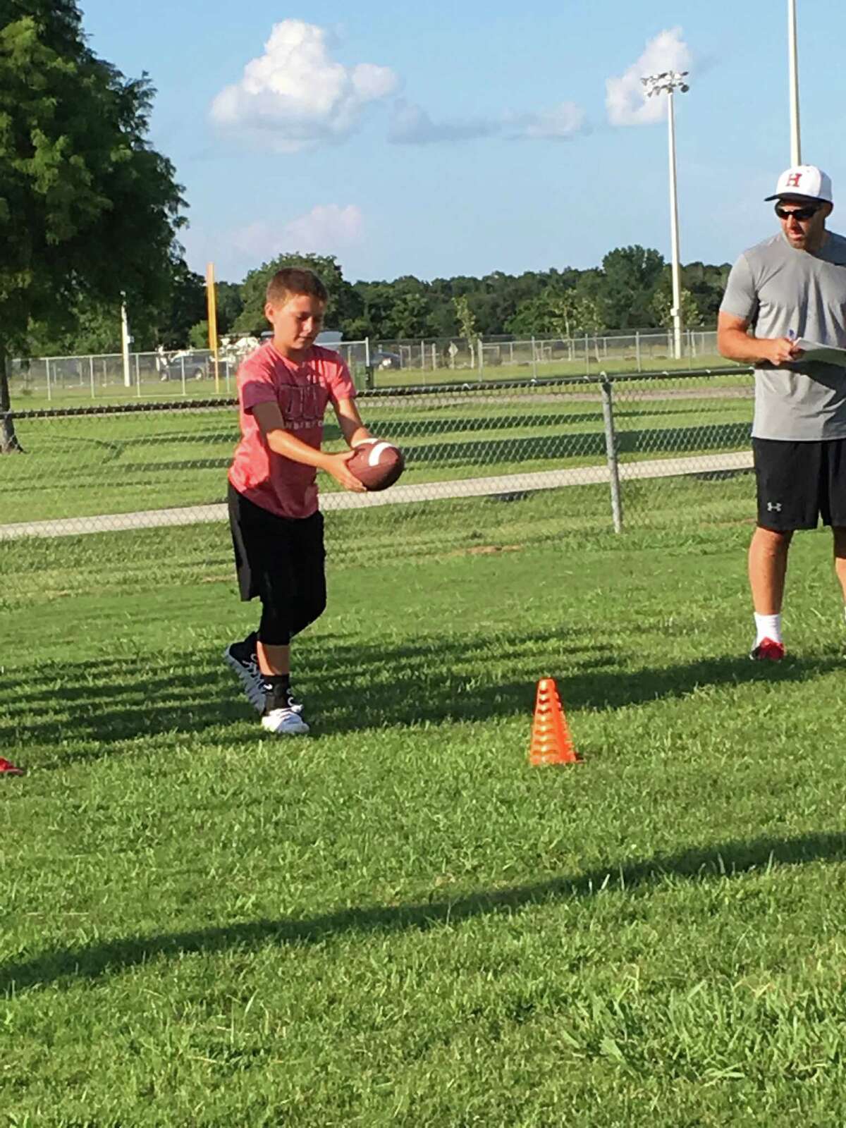 HYAA camp offers a taste of football