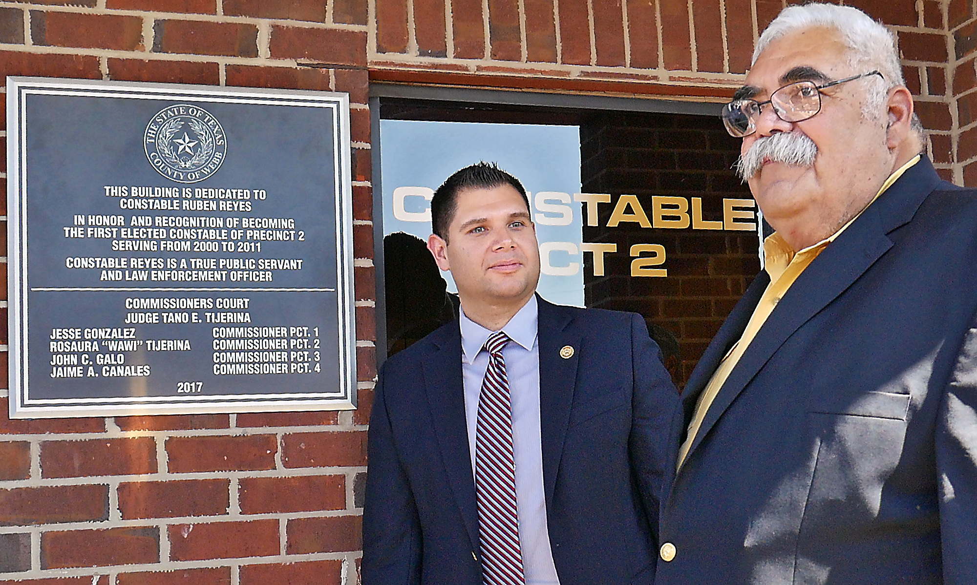 Constable building dedicated to local public servant