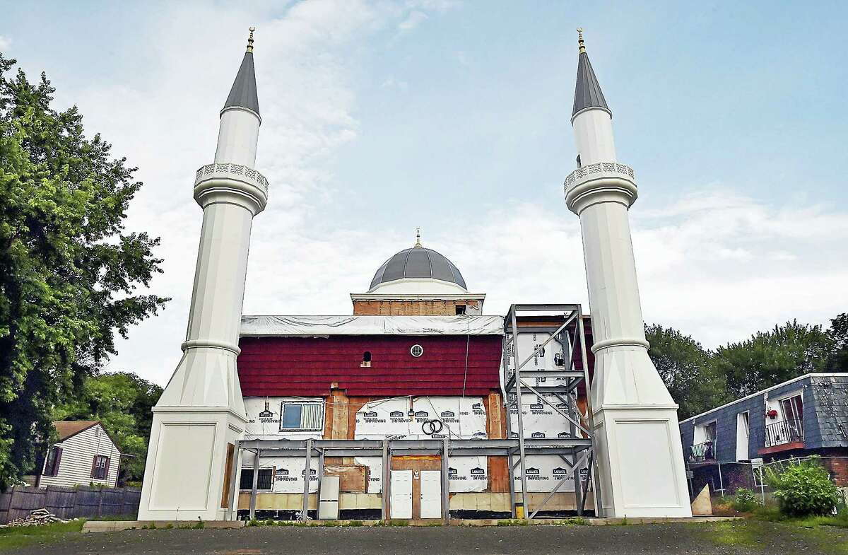 Reconstruction begins at New Haven mosque burned in arson fire