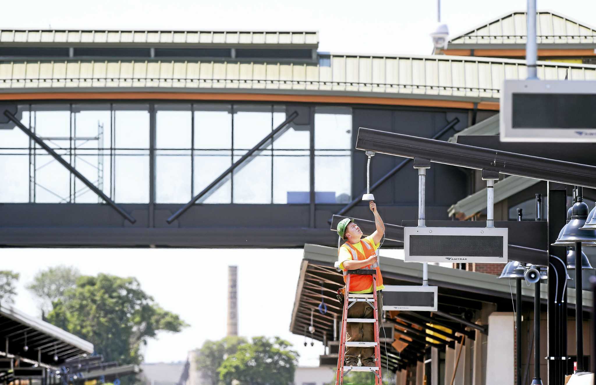 New Wallingford train station to be completed by end of July
