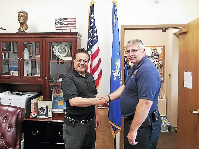 Ansonia mayor swears in new fire marshal, a city native