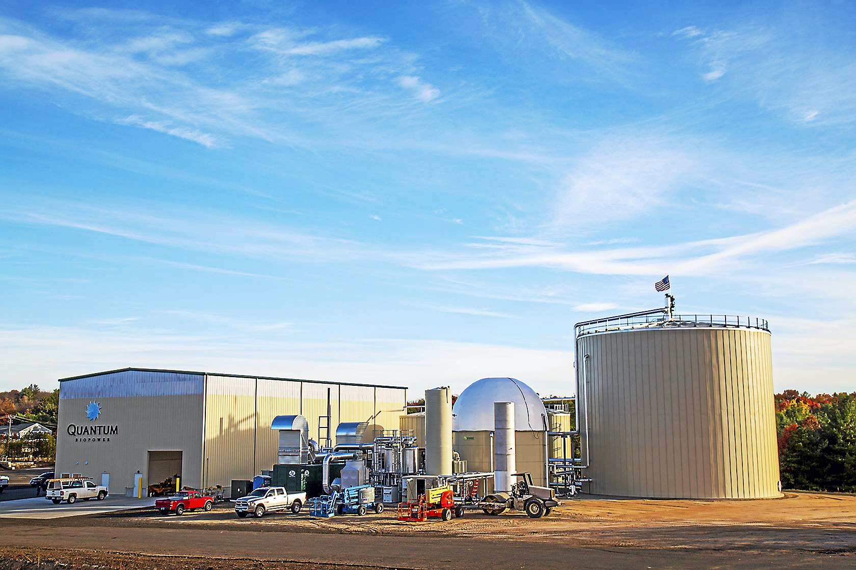 Quantum Biopower turning massive amounts of food waste into energy in ...