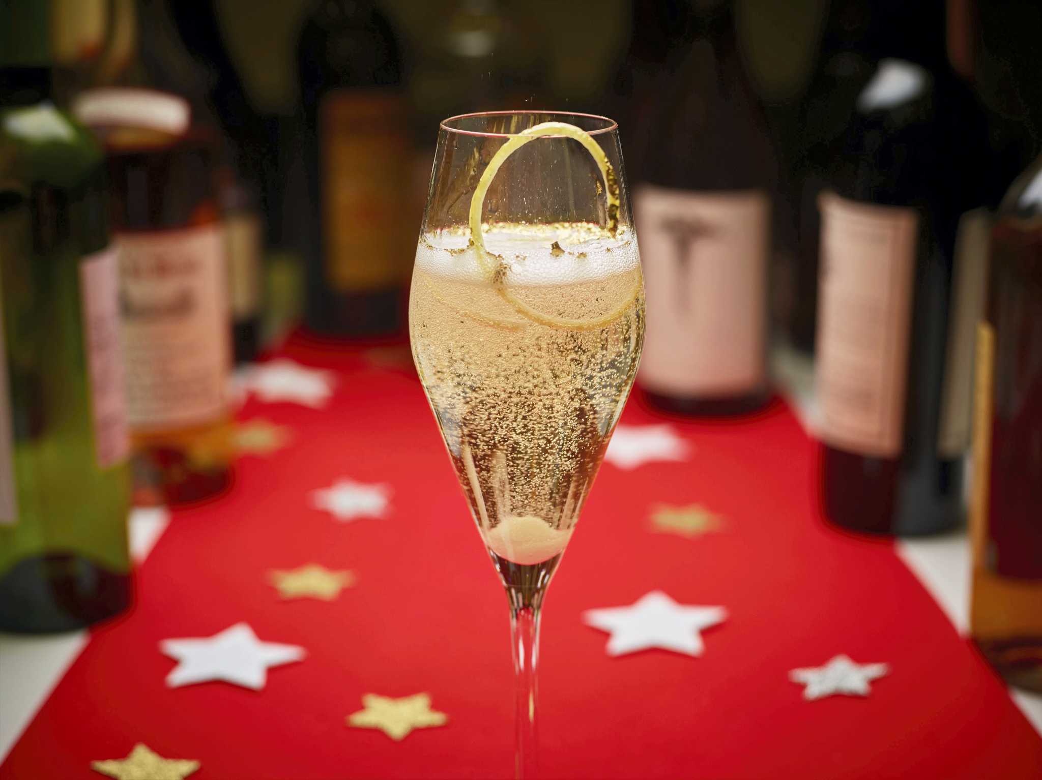 Recipe for red carpet royal Champagne cocktail