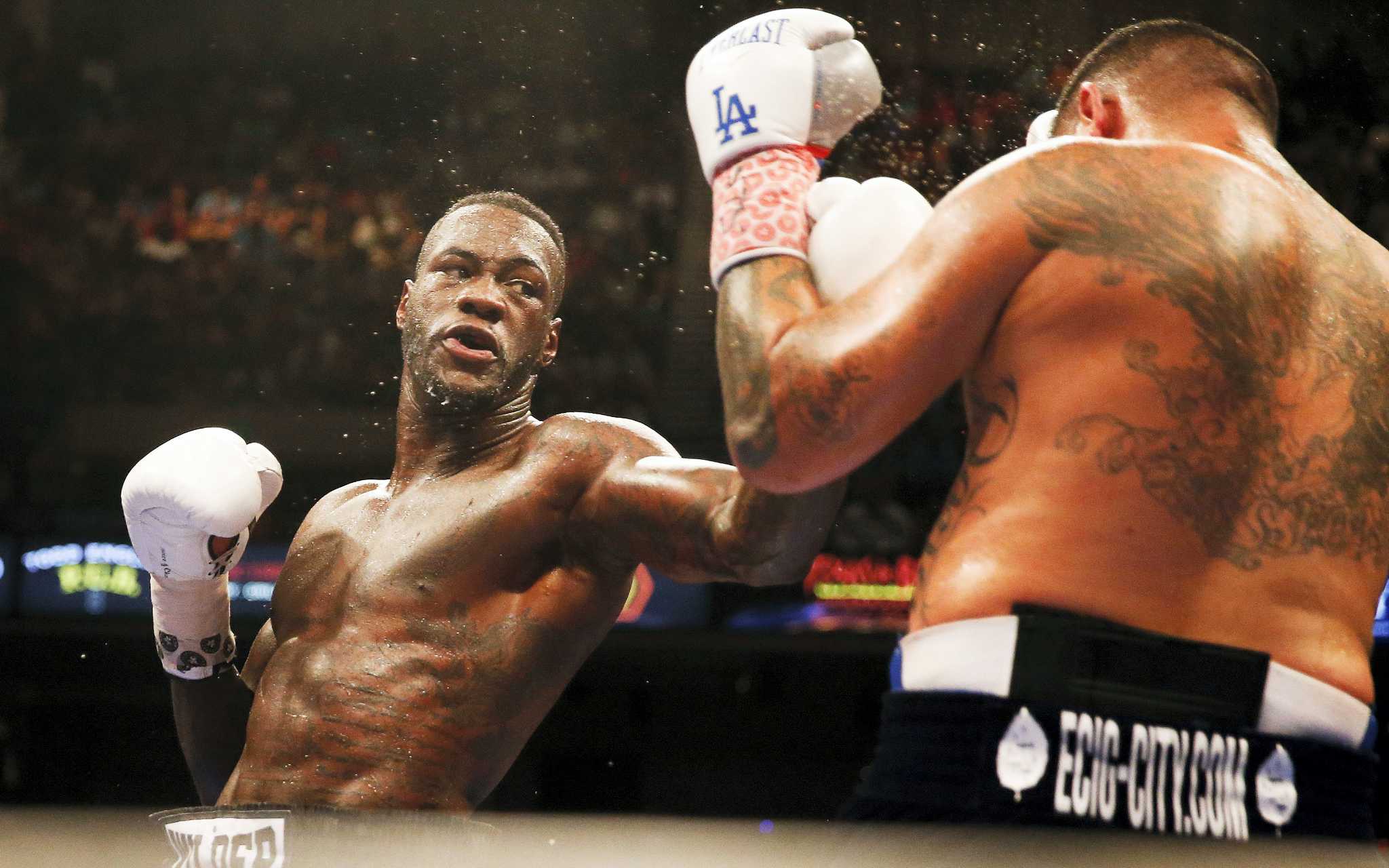 Column: Deontay Wilder believes he can save boxing’s heavyweight division