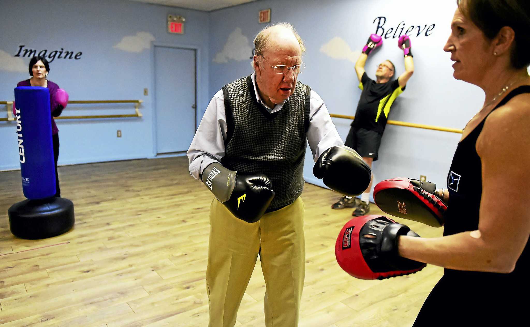 Branford boxing program helps participants ease symptoms of Parkinson’s