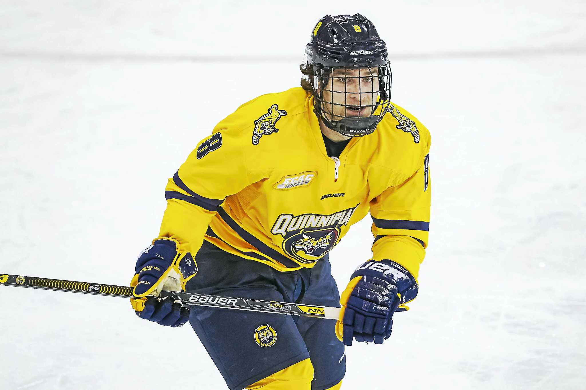 Quinnipiac winger Alex Whelan has raised level of play after tough start