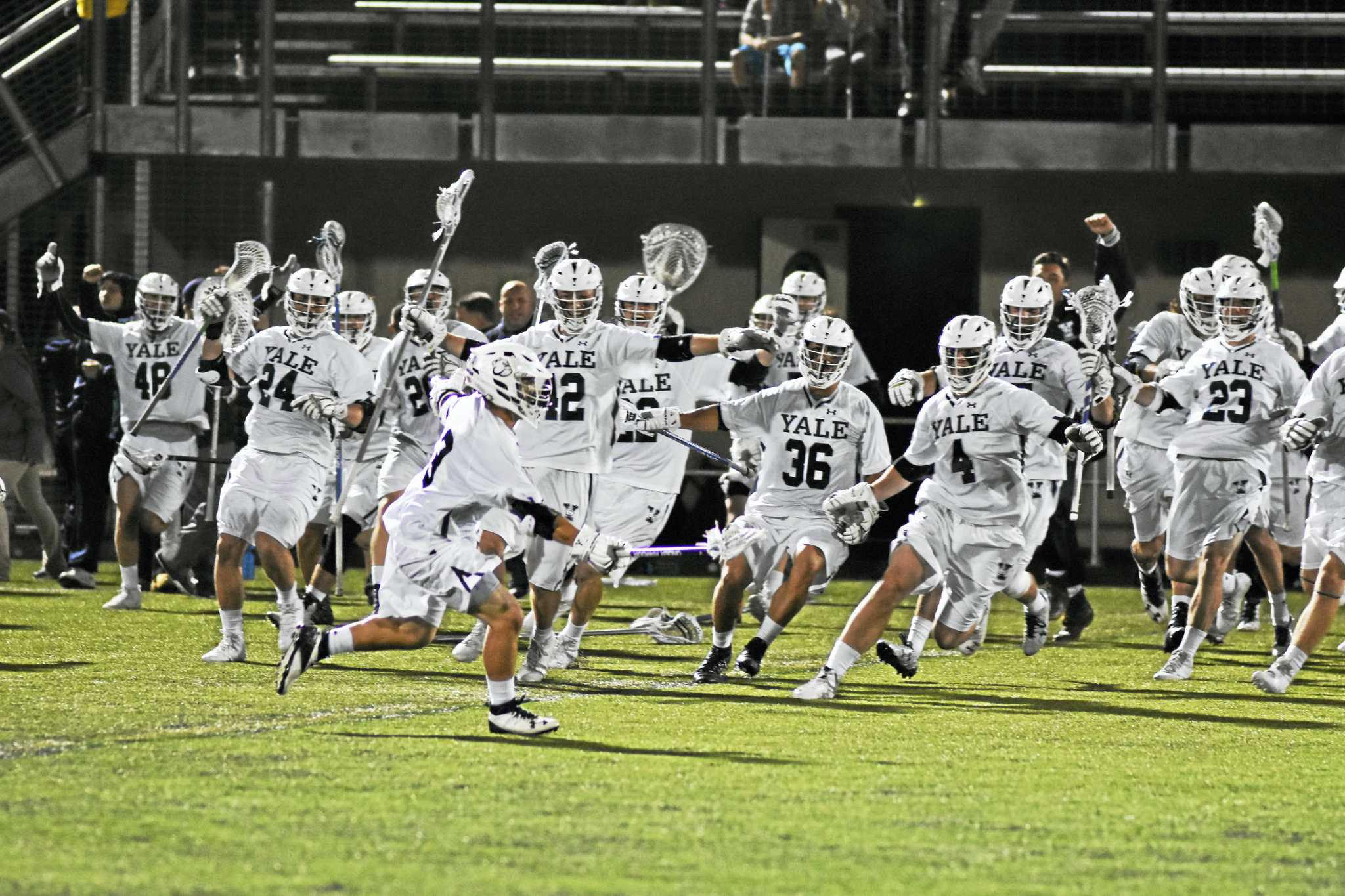Yale men’s lacrosse team beats Penn in 4 OTs to reach Ivy League final