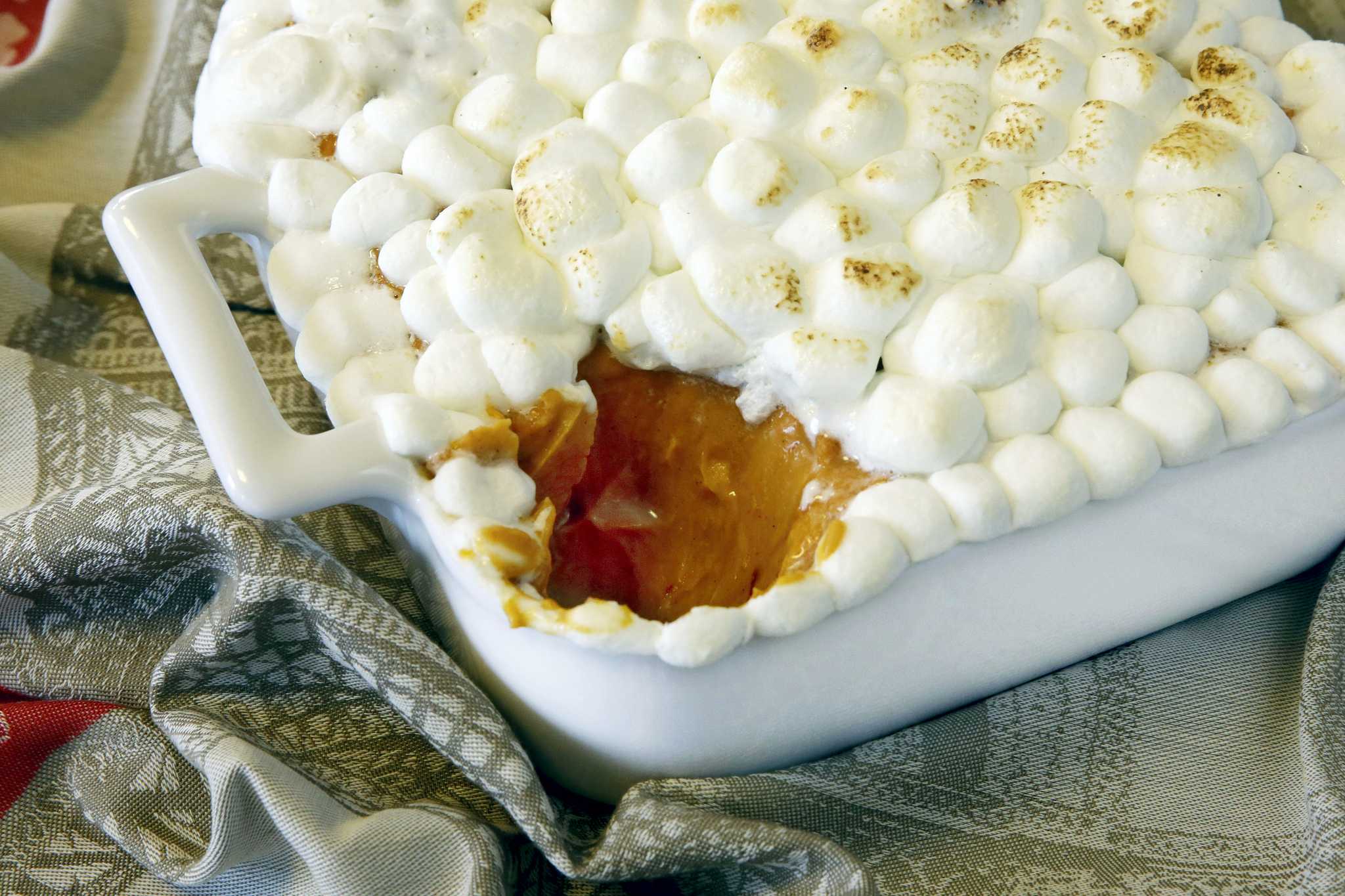 Recipe for chipotle sweet potato and maple syrup purée