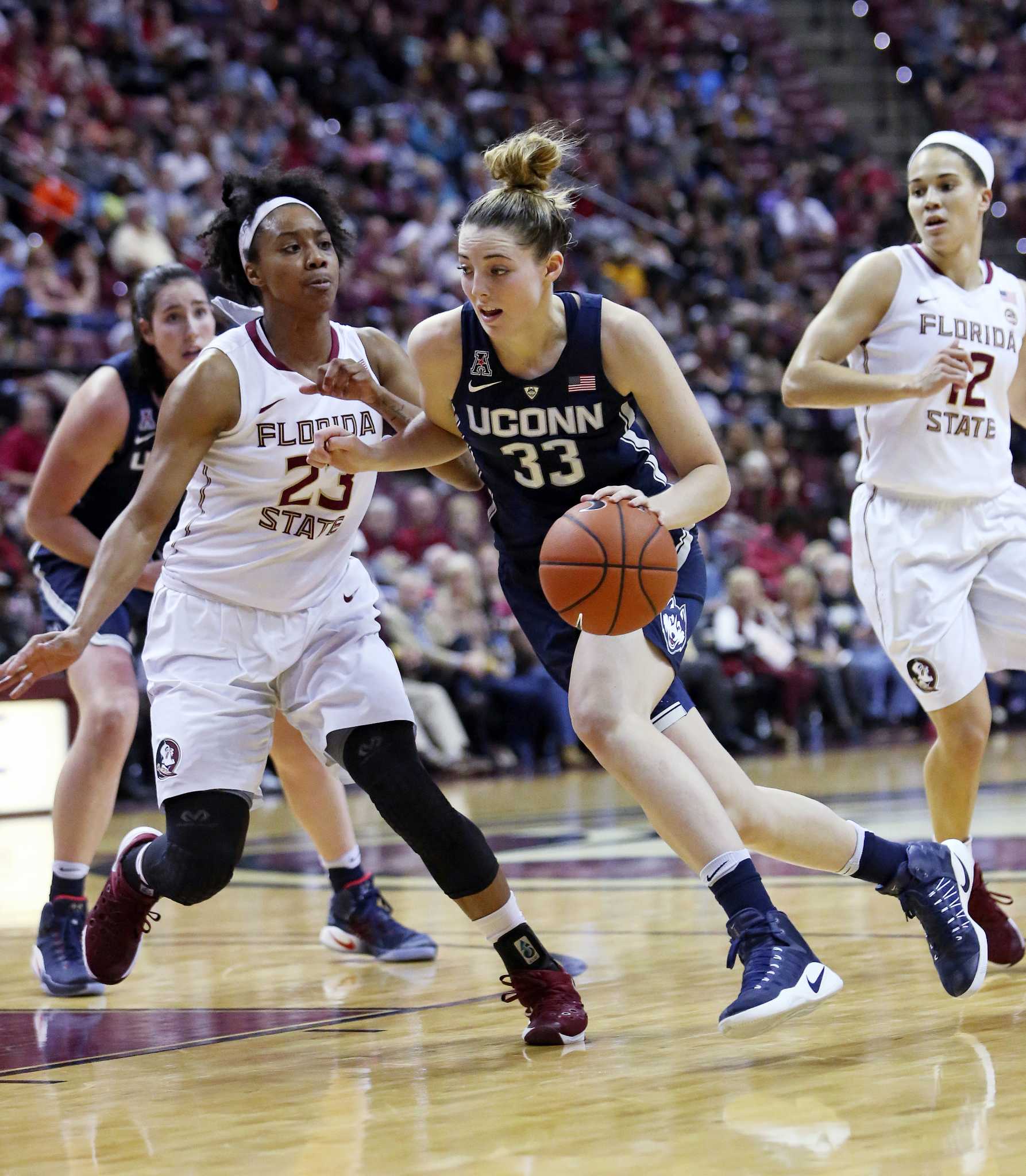 UConn women face another big test in No. 2 Baylor