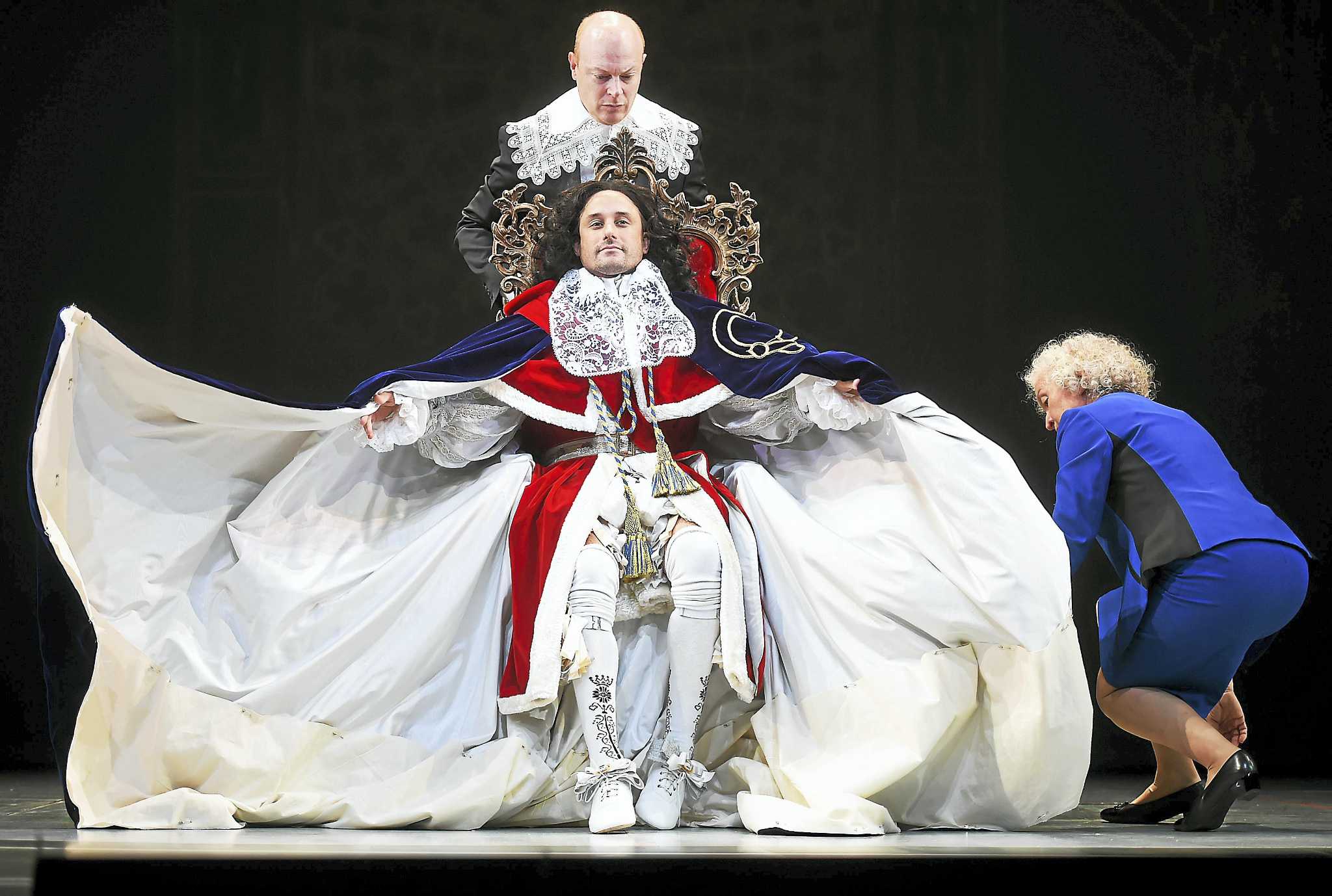 Sarah Ruhl play on Stuart, Bush political dynasties opens Yale Rep season