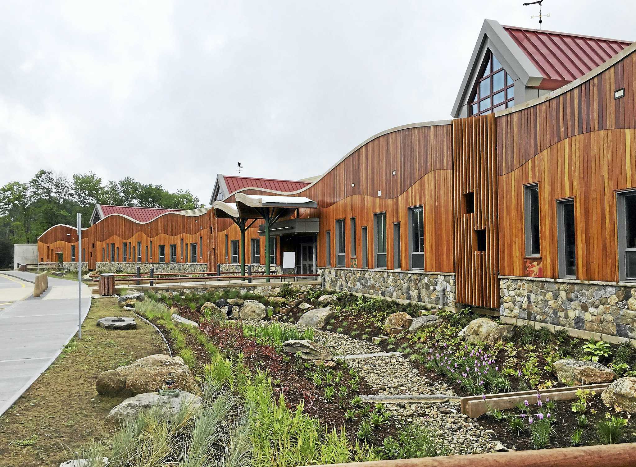 New Sandy Hook school opens for media tour