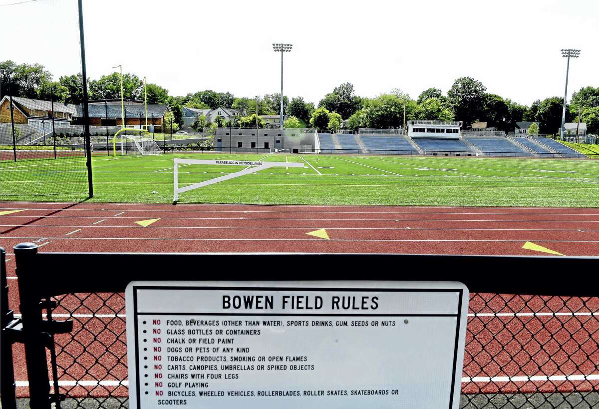 Field renovations complete at New Haven’s Bowen Field; official opening ...