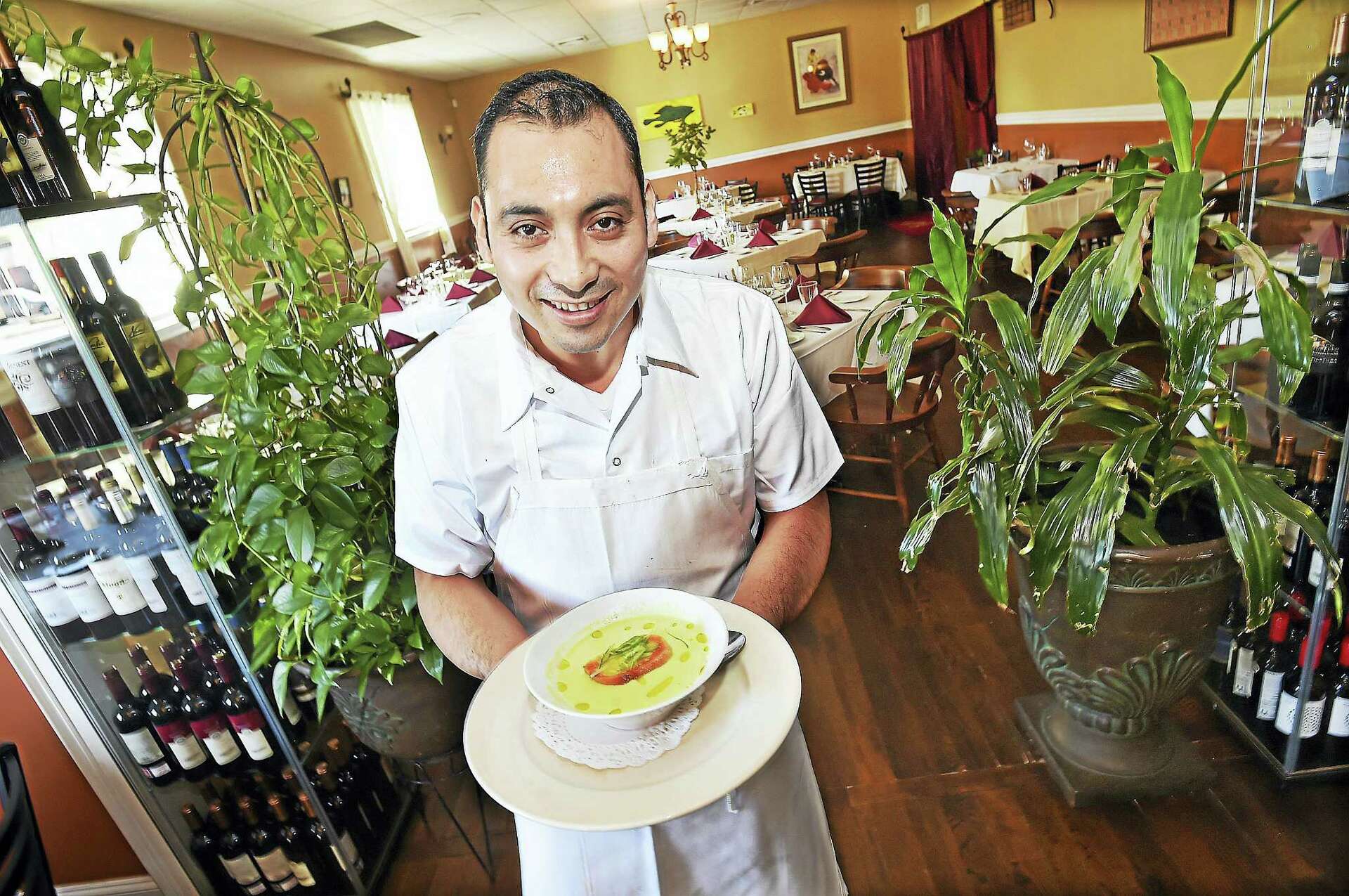 Stephen Fries: Green grape gazpacho recipe from Bistro Mediterranean ...