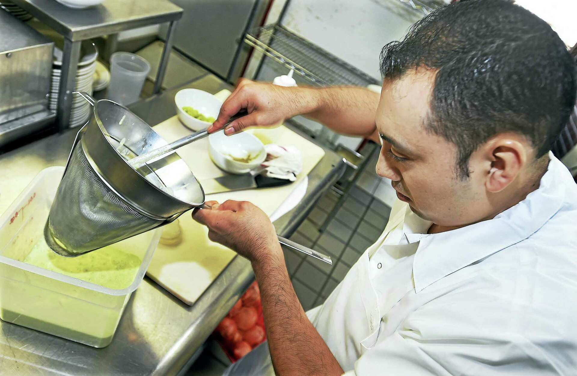 Stephen Fries: Green grape gazpacho recipe from Bistro Mediterranean ...