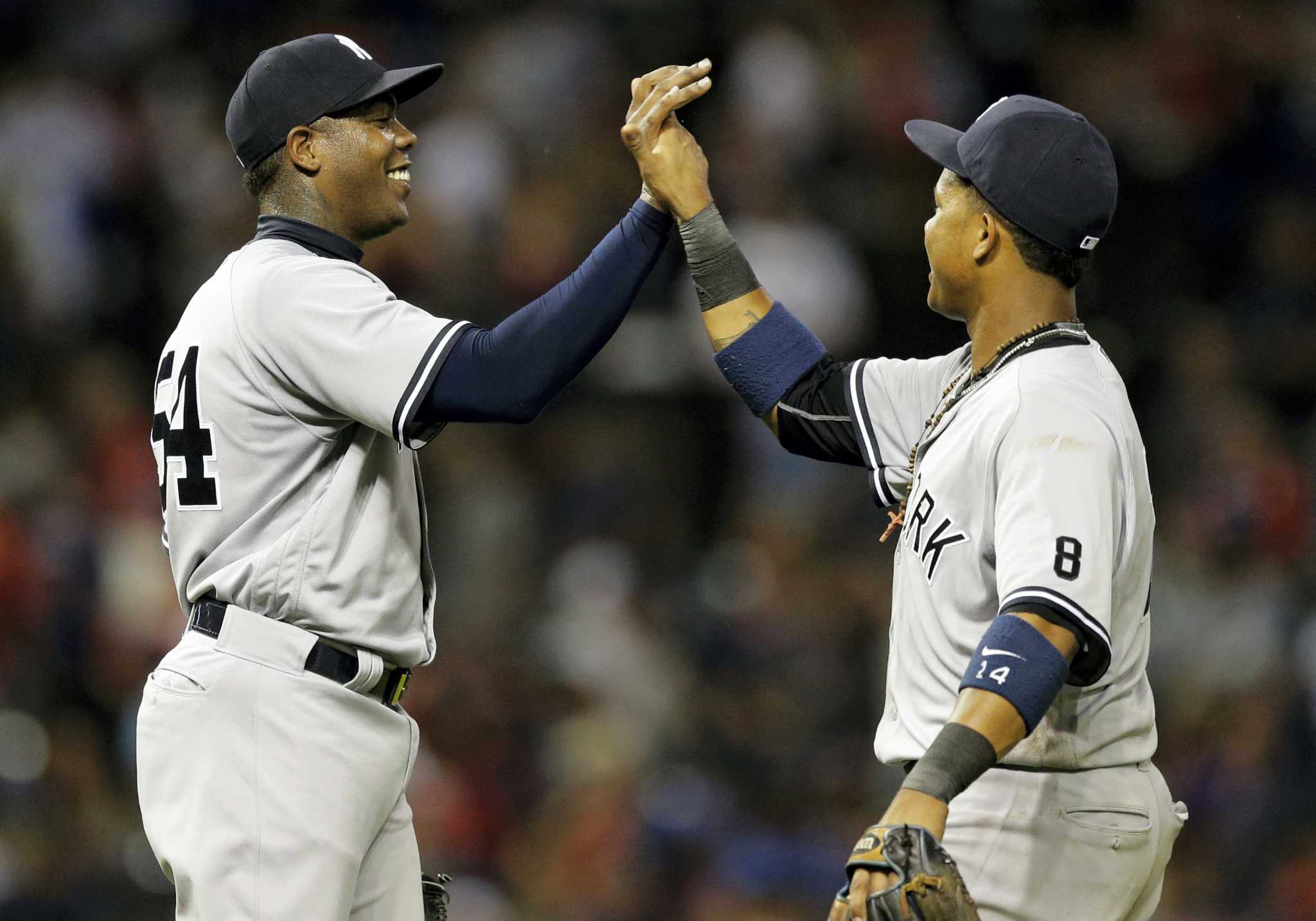 Yank hold on for win over Indians