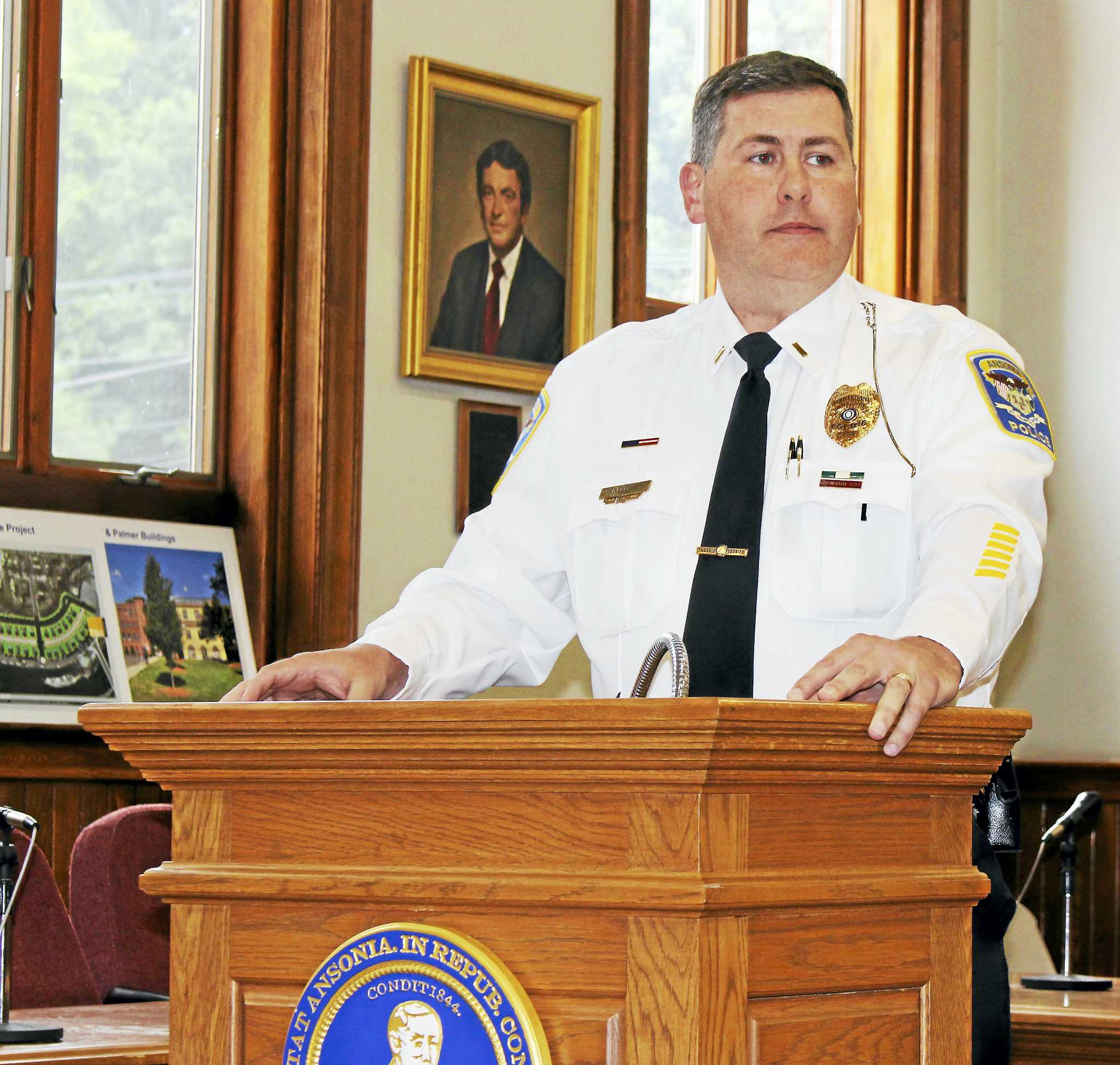 Ansonia Police Department officially swears-in new lieutenant