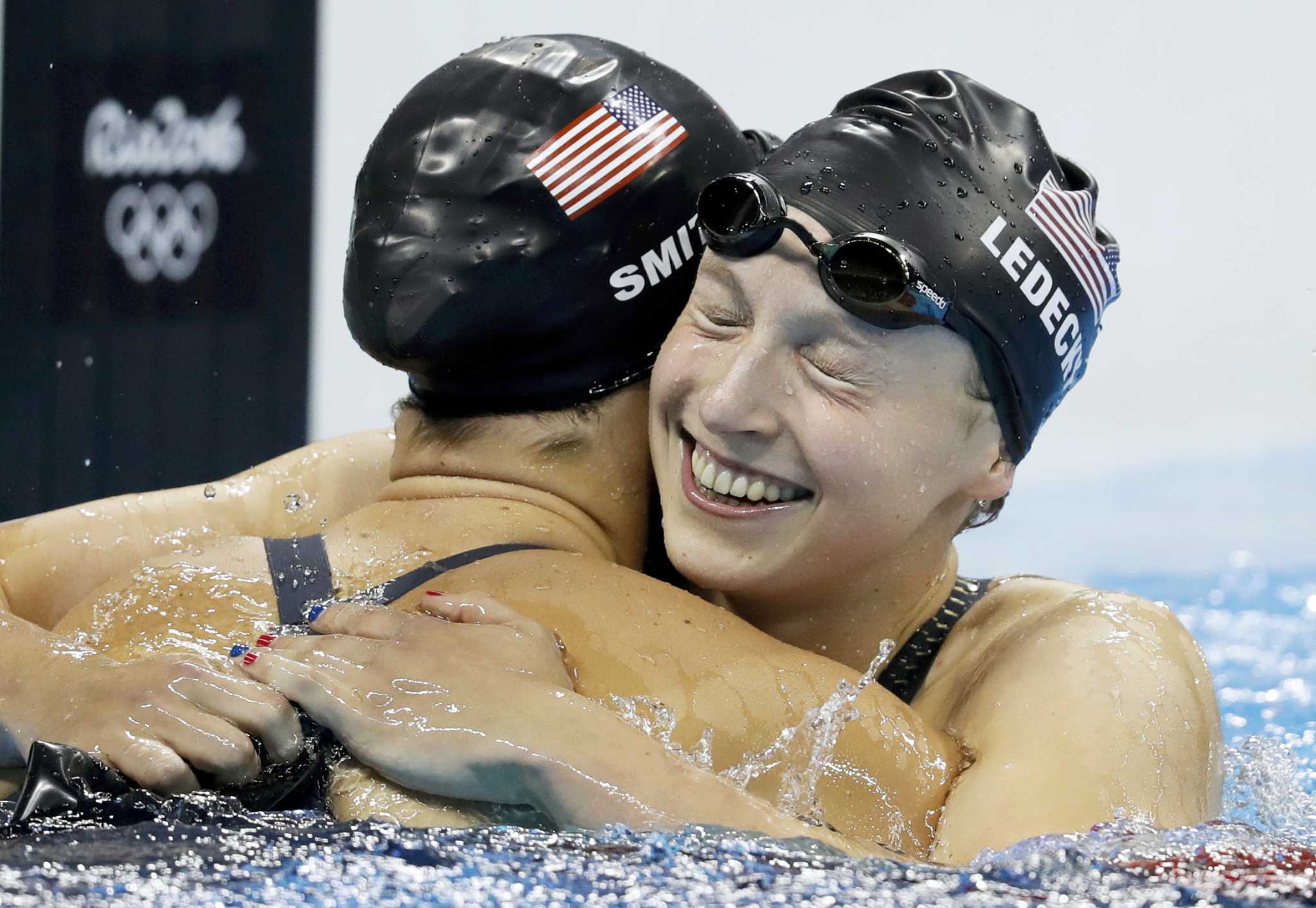 Olympic Roundup Ledecky Sets World Record Phelps Wins 19th Gold Medal