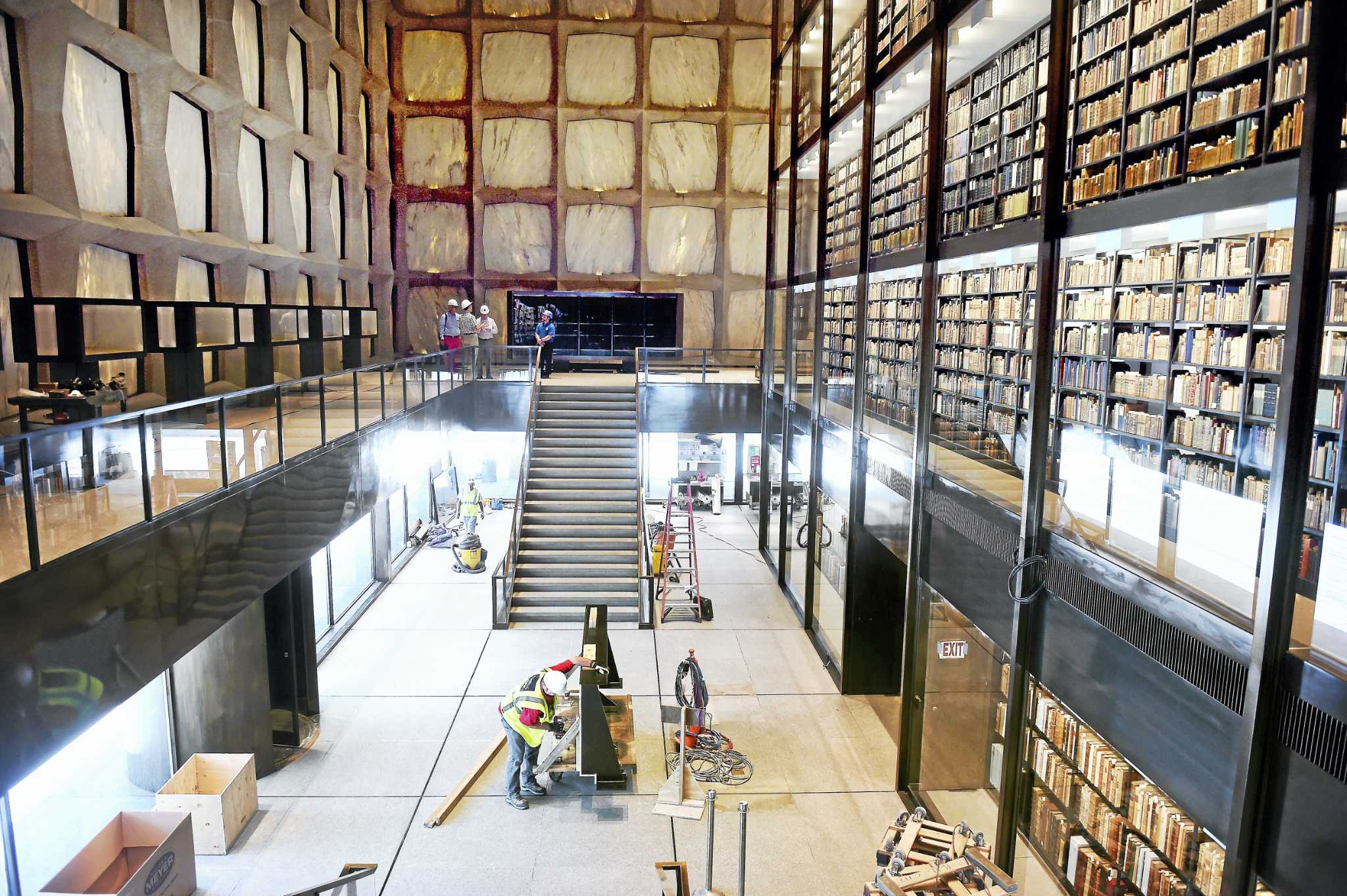 Yale Library Translucent Marble