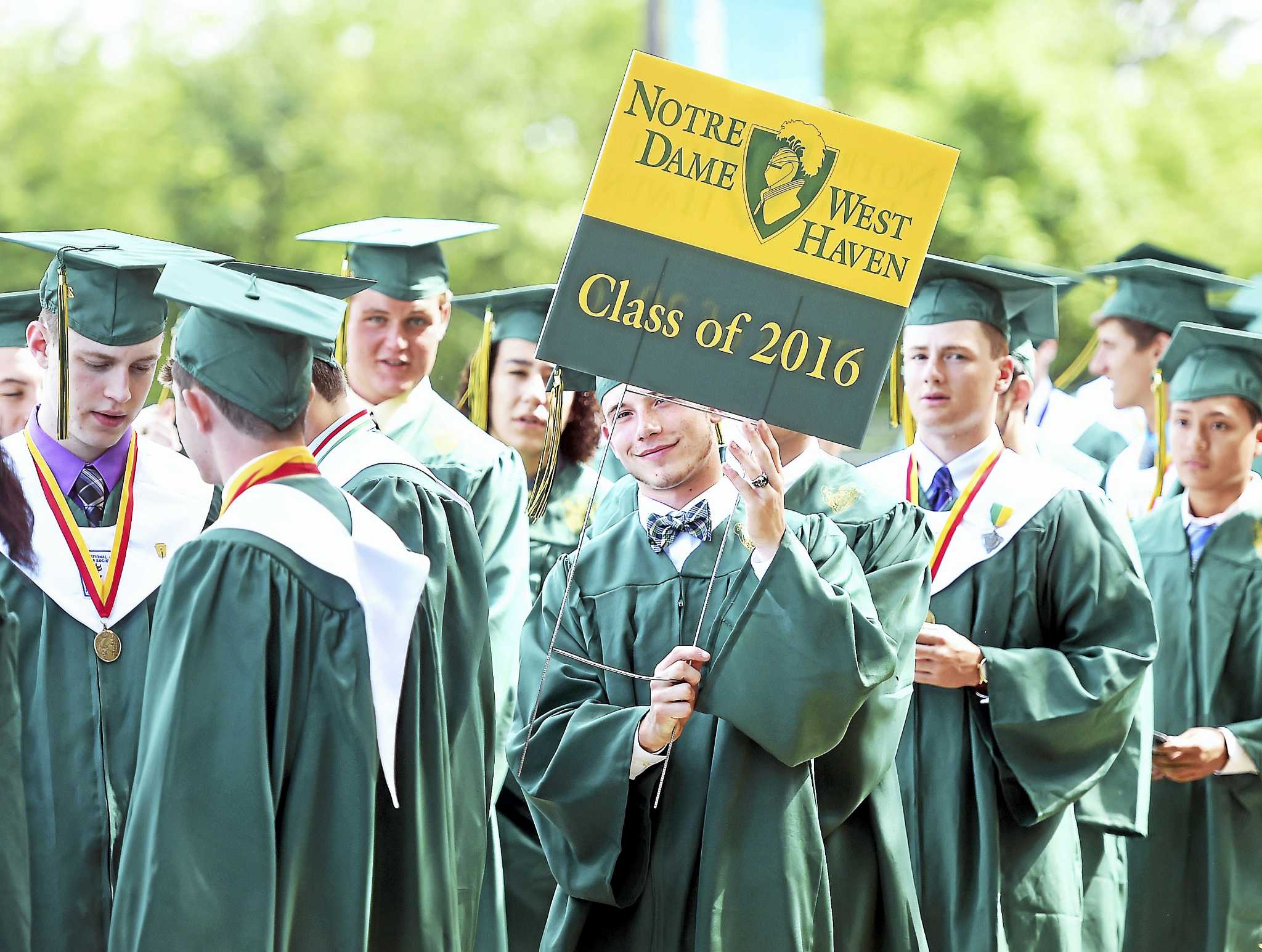 West Haven’s Notre Dame class of 2016 graduates as a ‘family’ ready for ...