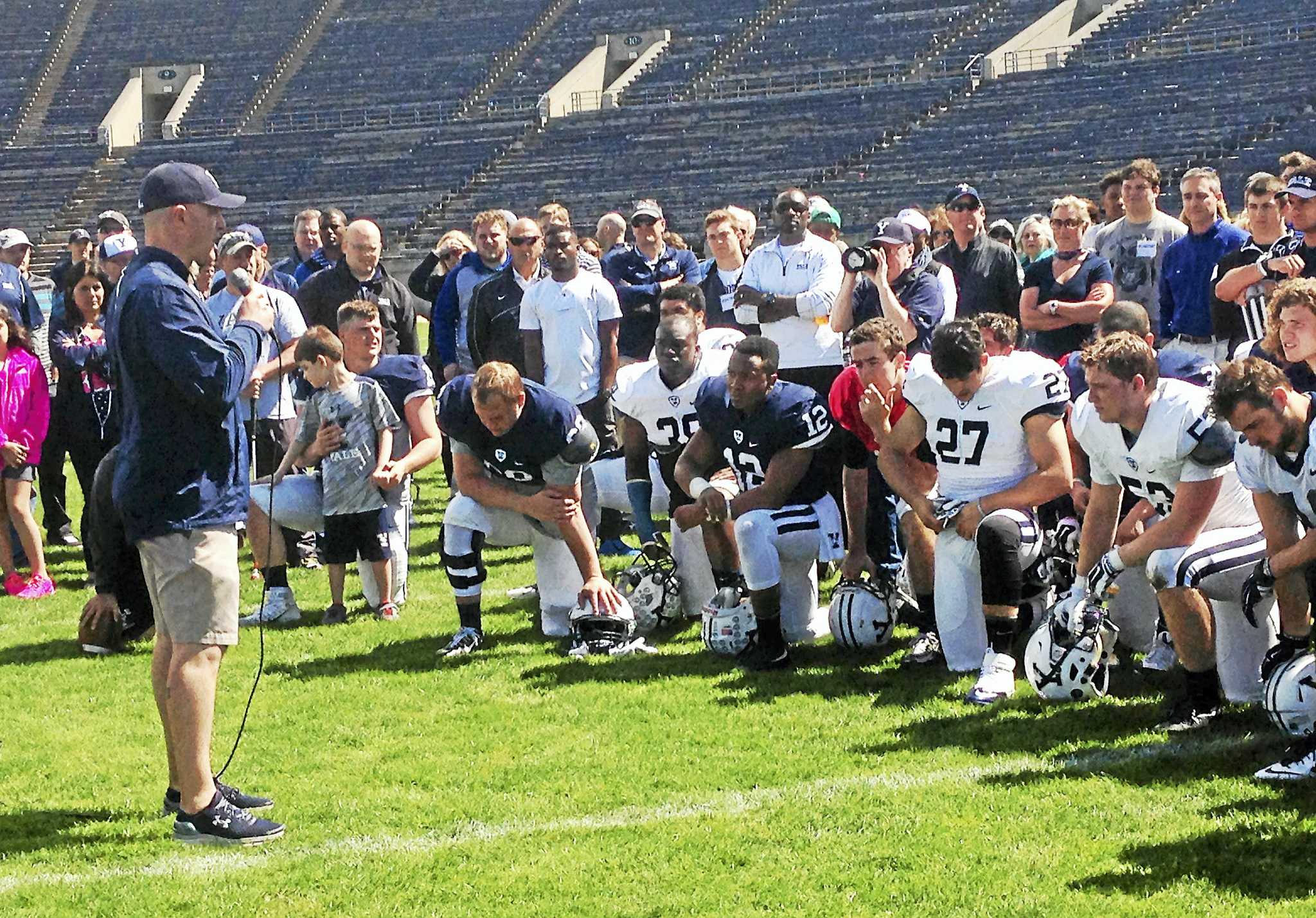 Yale offense, defense show flashes at annual spring game