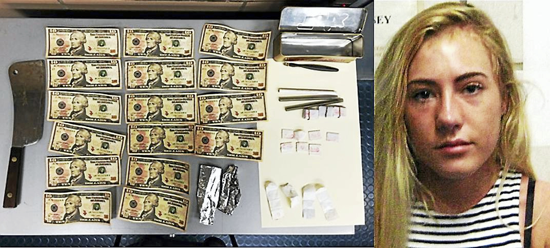 Authorities: Connecticut woman had heroin, counterfeit bills, knife on ...