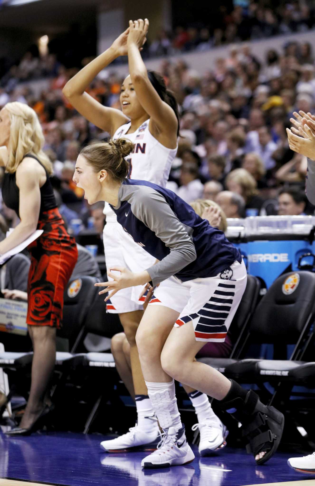 UConn notebook: Samuelson putting team before injury