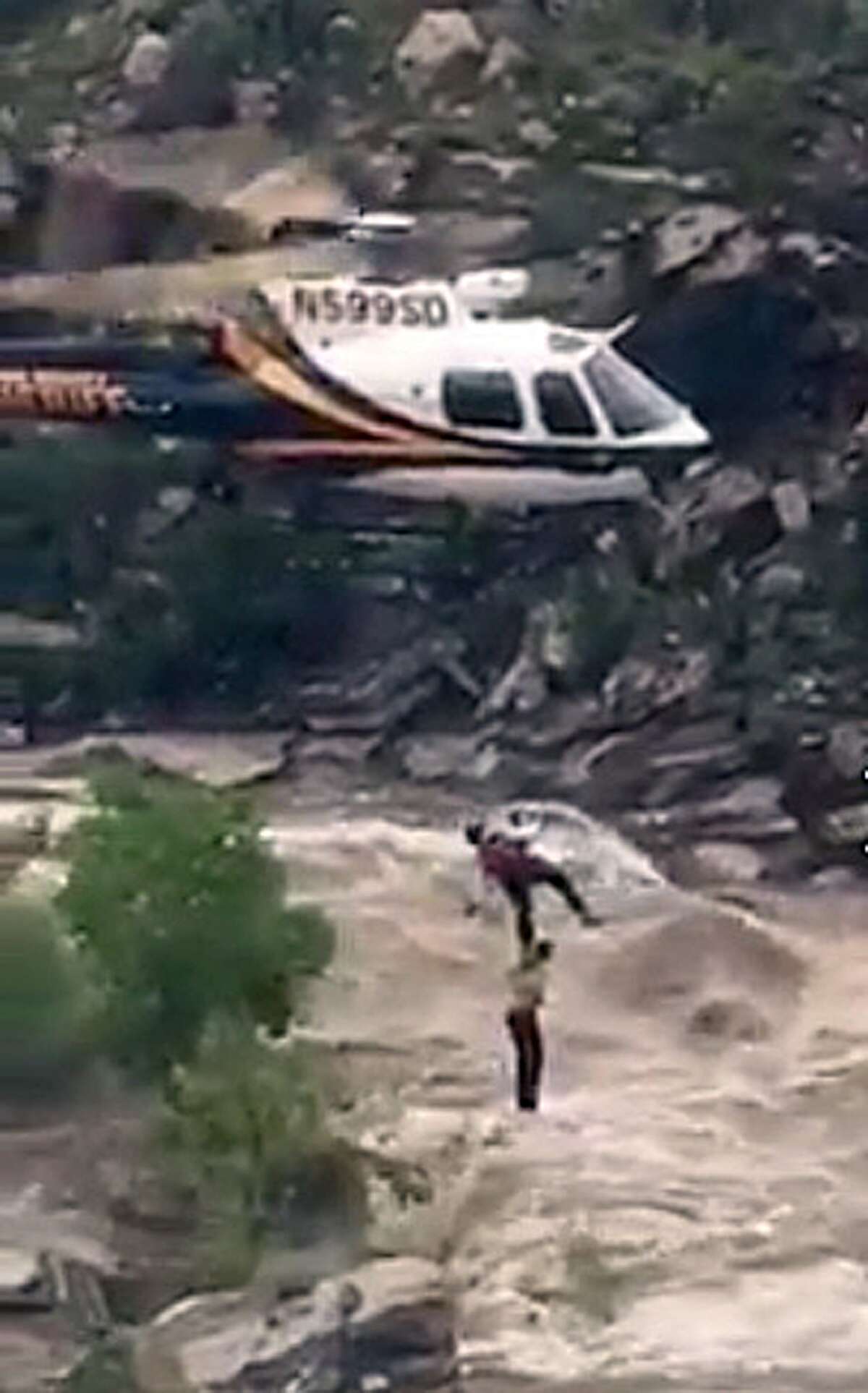 Hikers Rescued From Flash Flood In Arizona