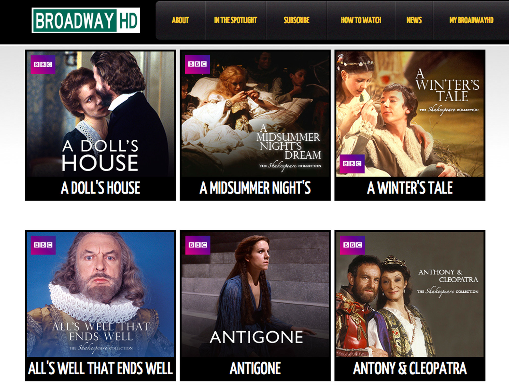 New online site BroadwayHD to stream live theater