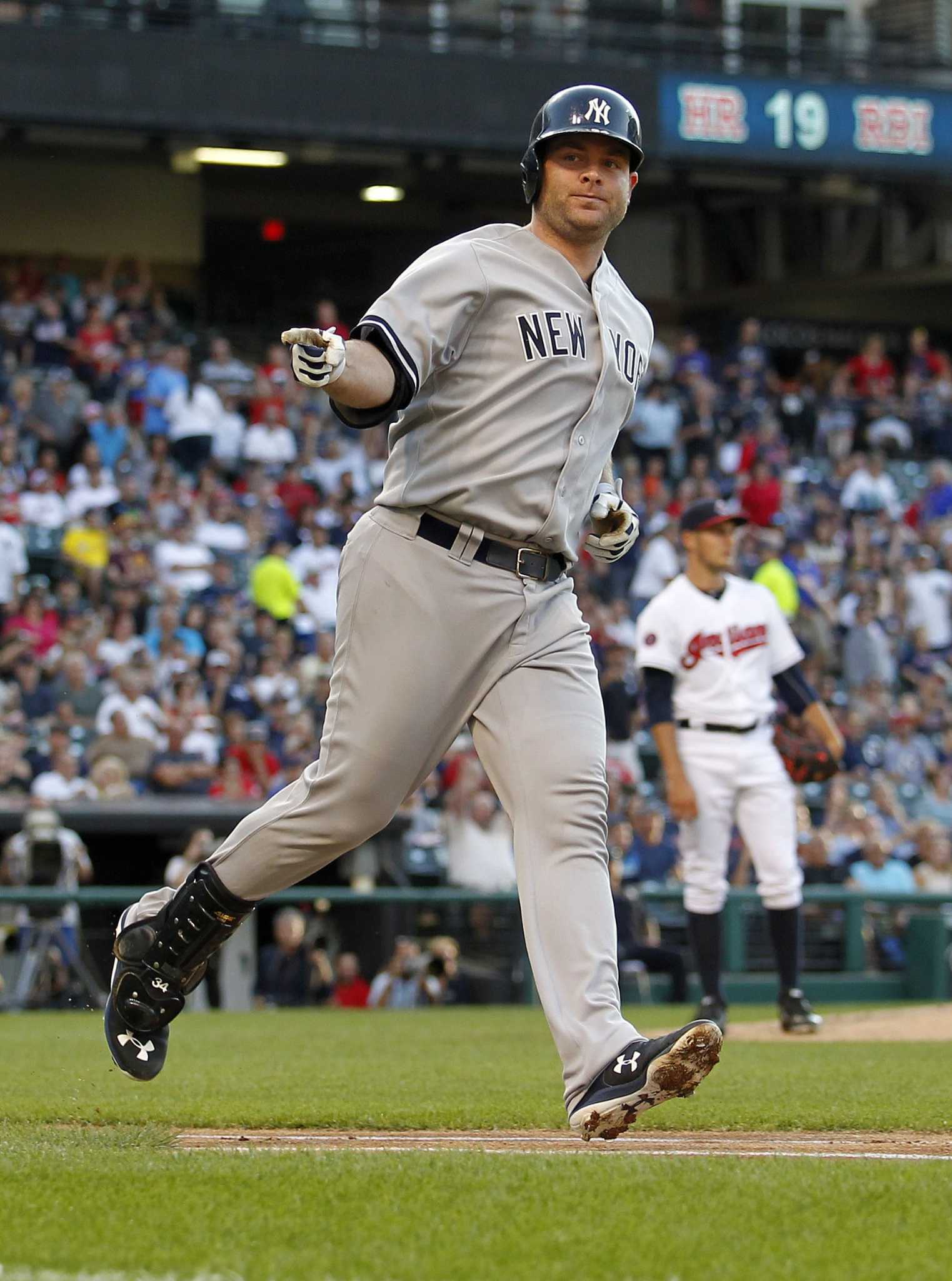McCann, Drew homer in Yankees’ win over Indians