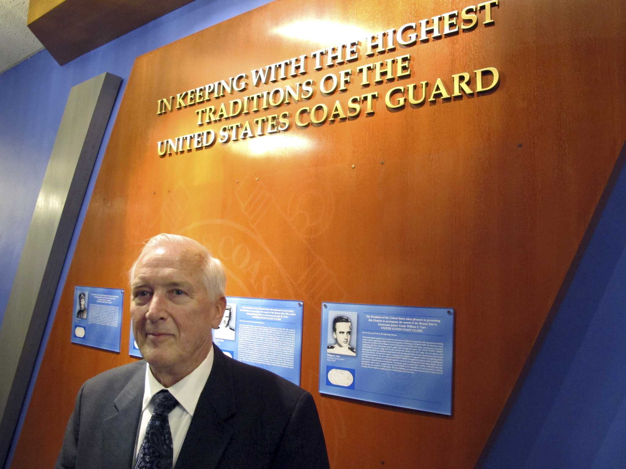 Coast Guard veteran William Carr honored for heroism in Vietnam War