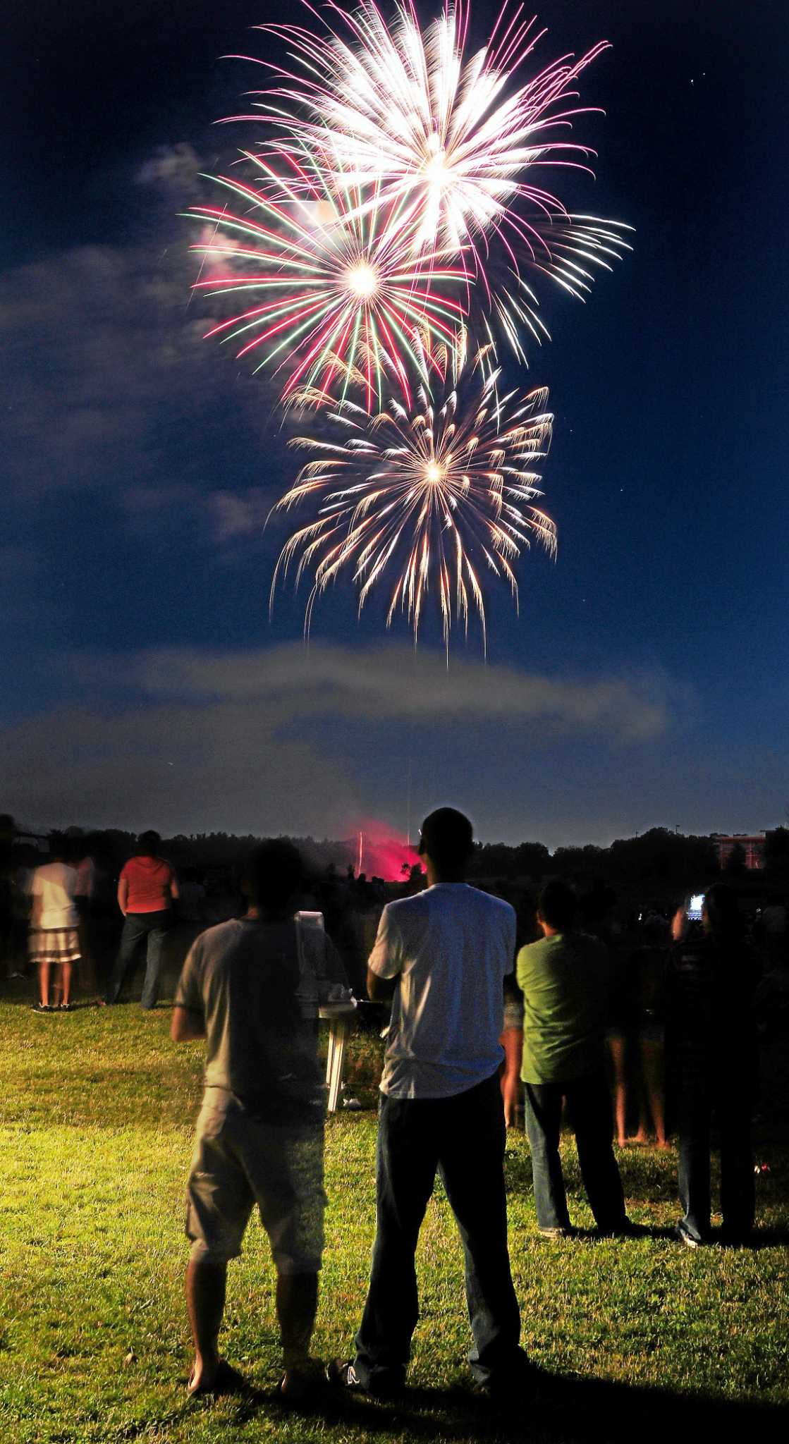 Fireworks put star-spangled sparkle on Fourth of July festivities