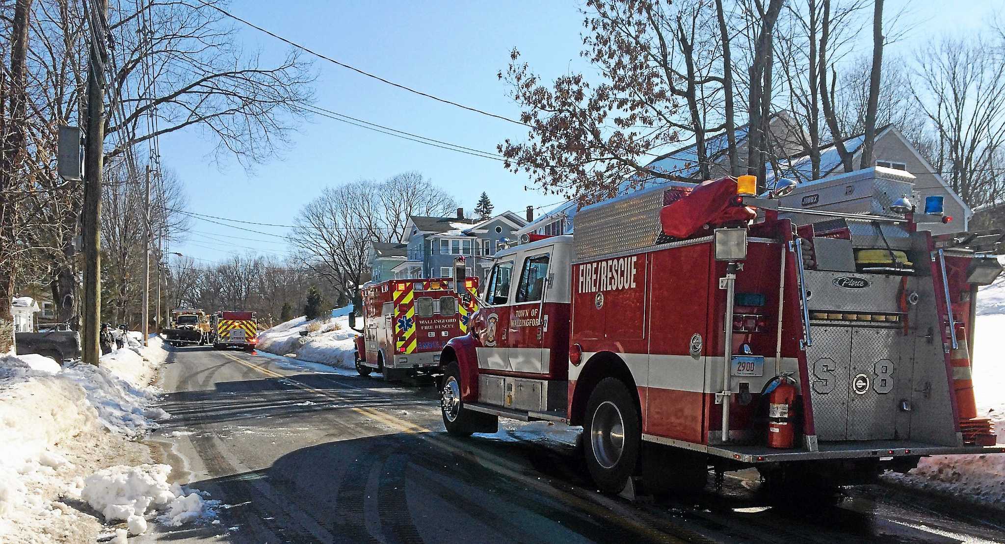 Fire damages Wallingford garage