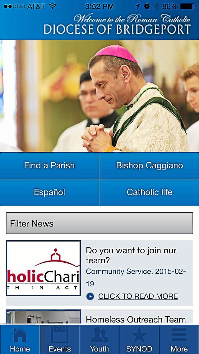 An app for Catholics? The Bridgeport Diocese has you covered