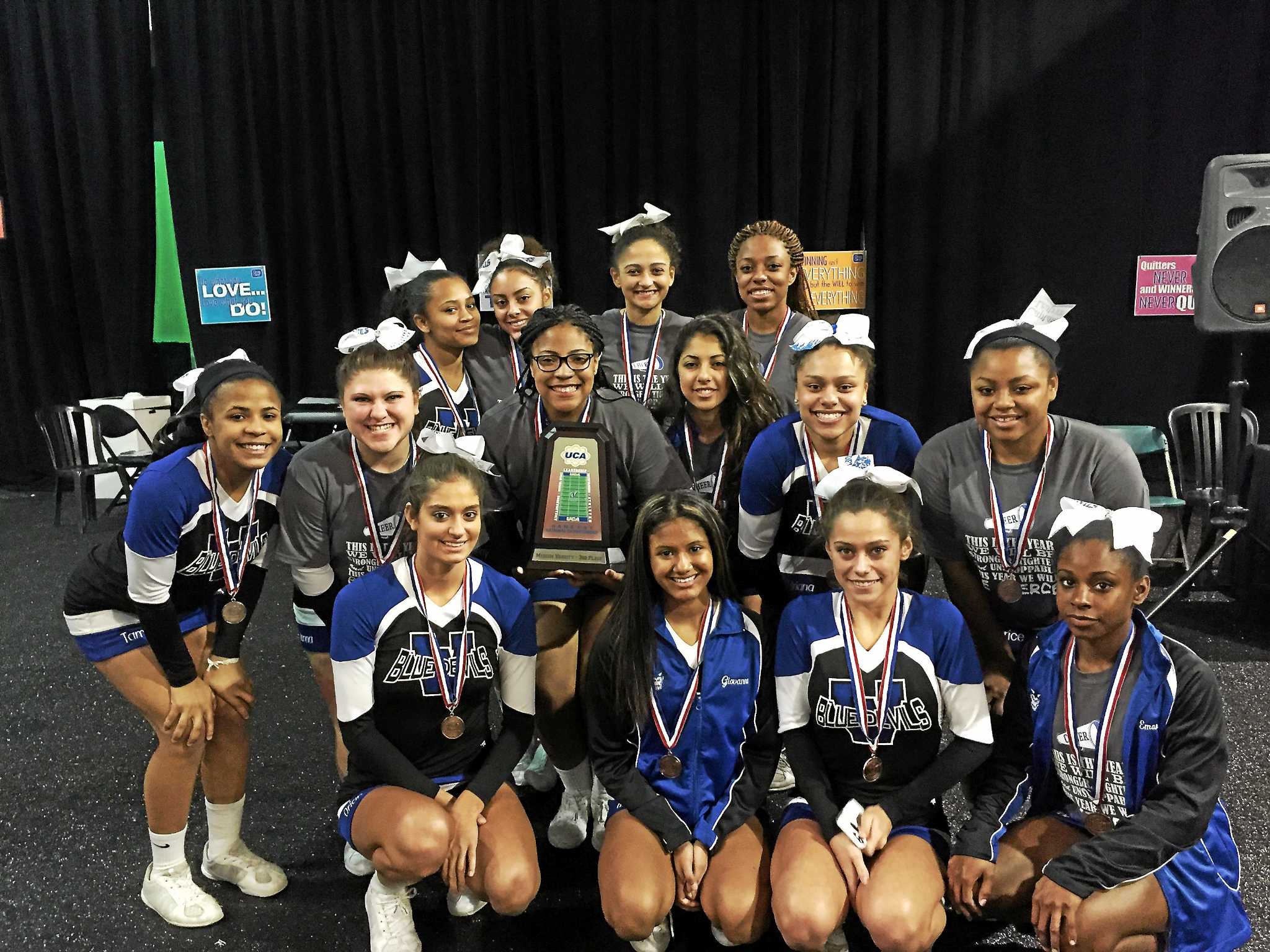 West Haven cheerleaders earn 3rd place national finish