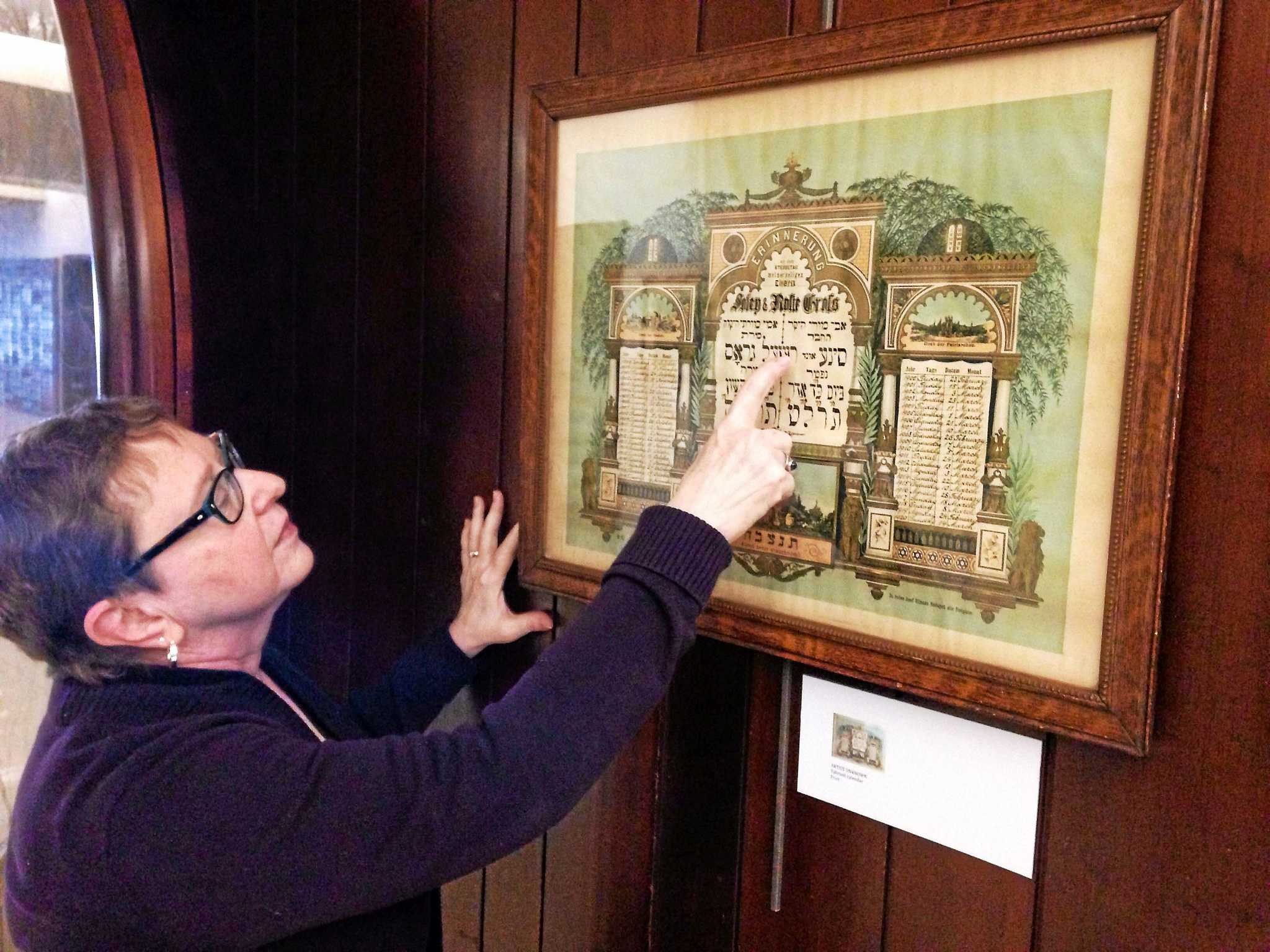 Congregation Mishkan Israel’s artwork displays 175 years of its history