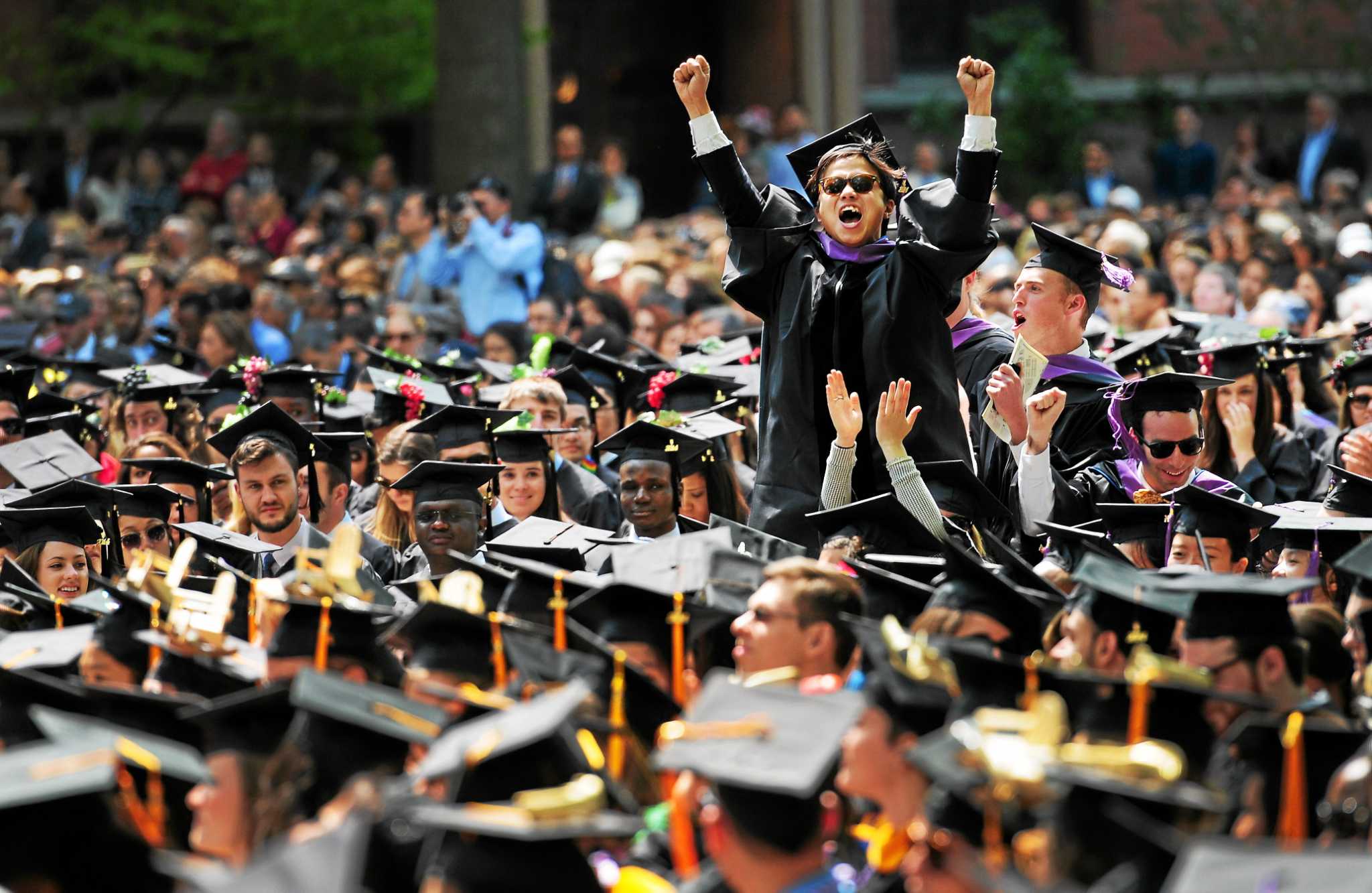 Yale’s commencement filled with public accomplishments and personal heroes