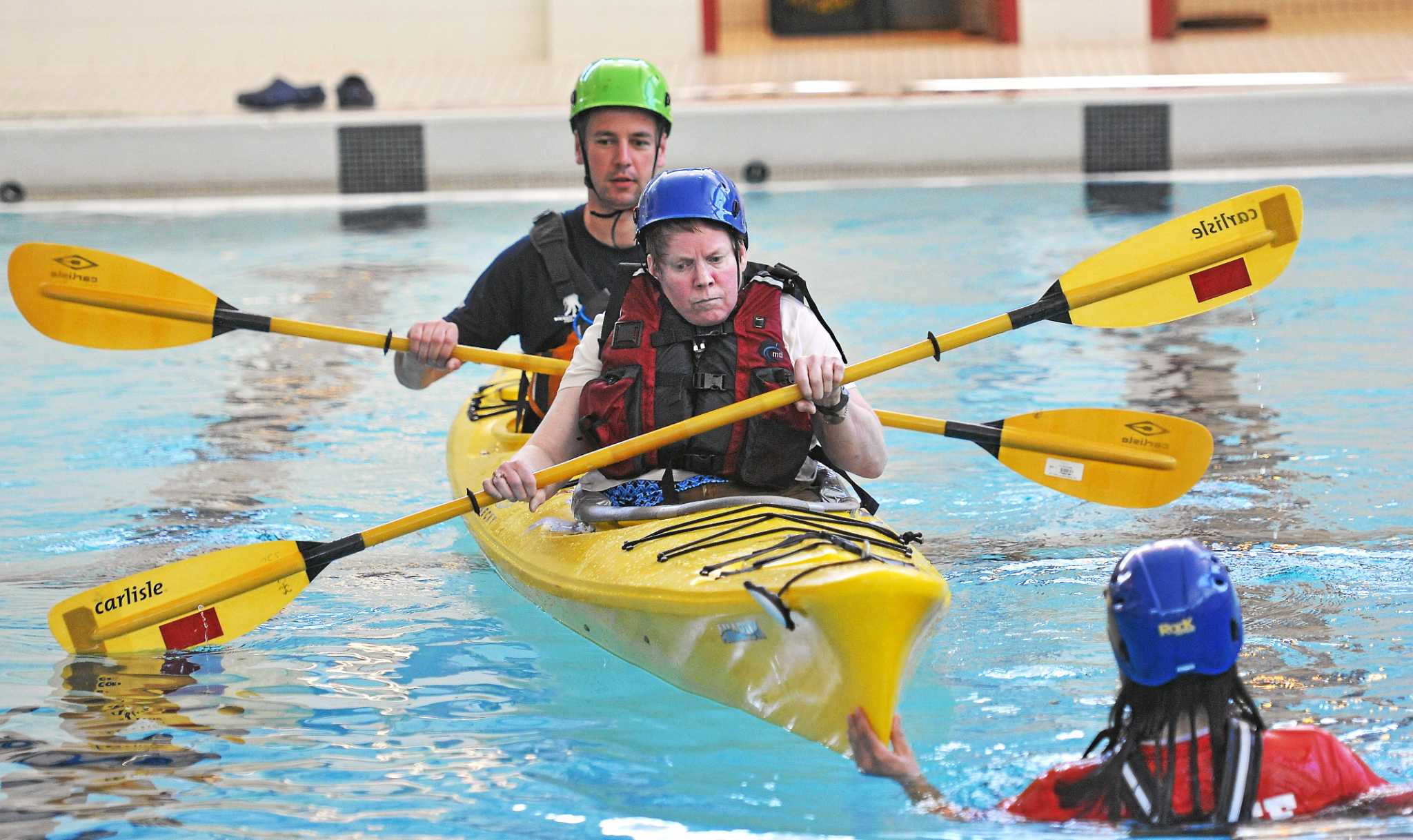 New Haven adaptive paddling workshop makes everyone equal on the water