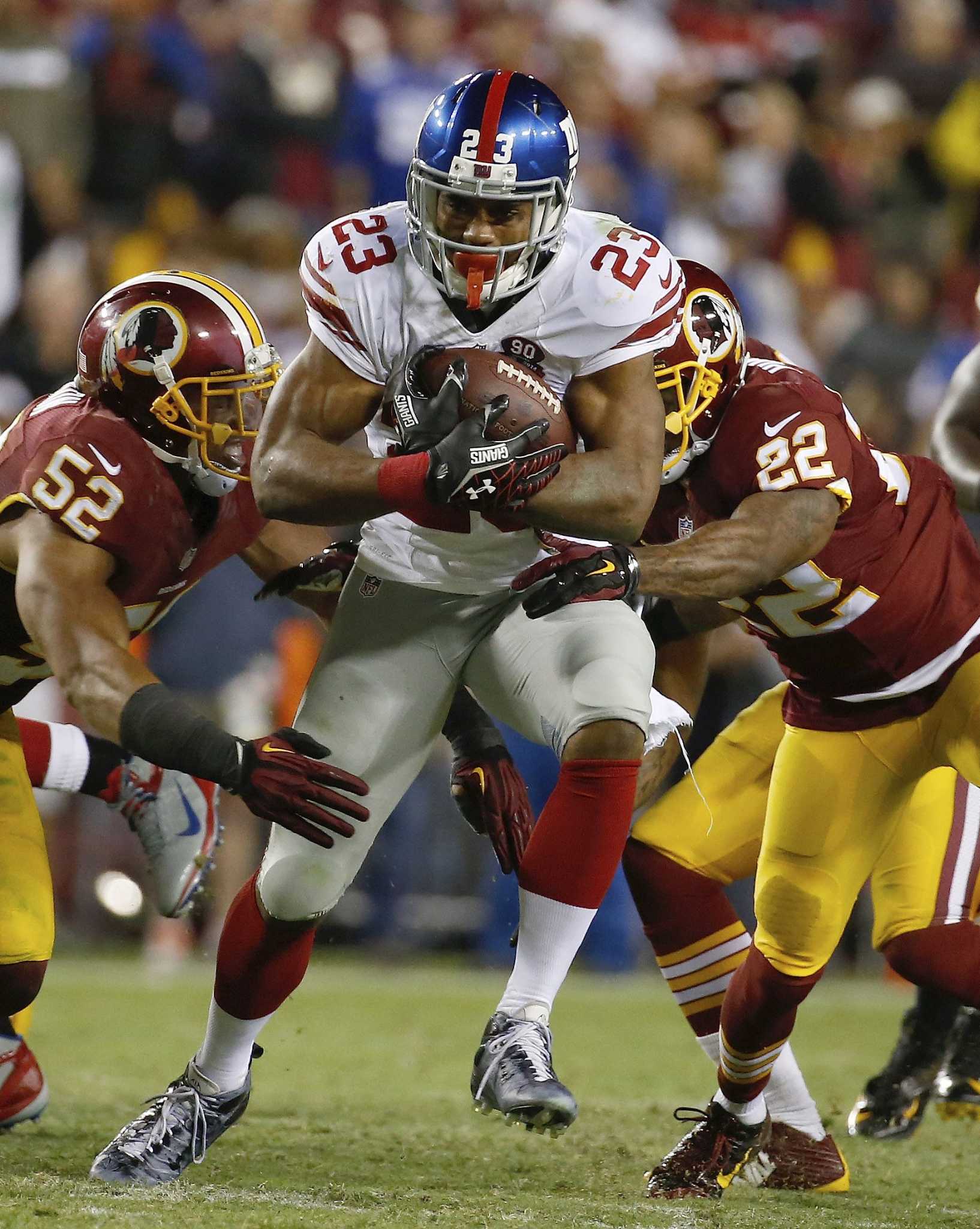 Giants RB Rashad Jennings seemingly ready